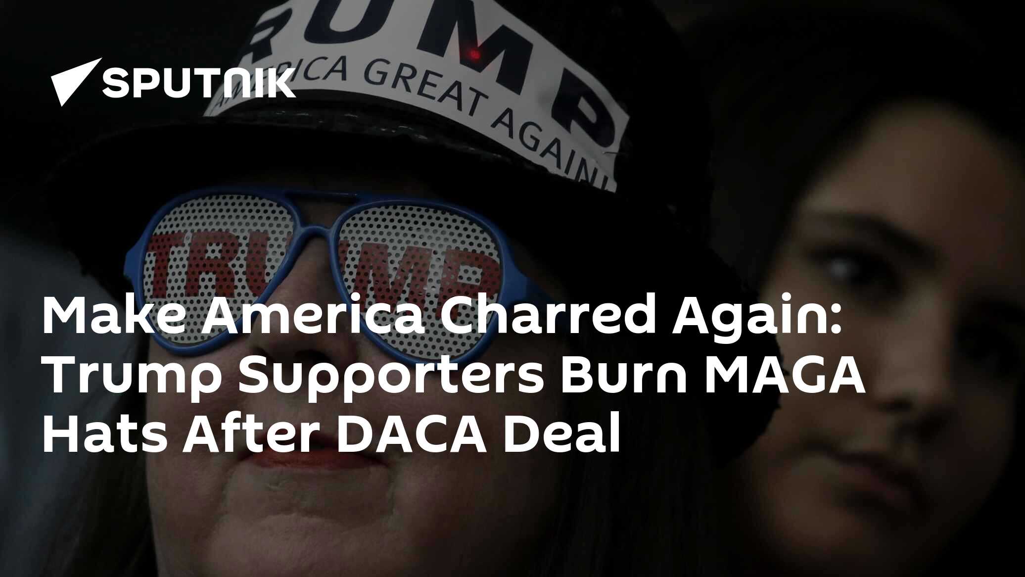 Make America Charred Again: Trump Supporters Burn MAGA Hats After DACA ...