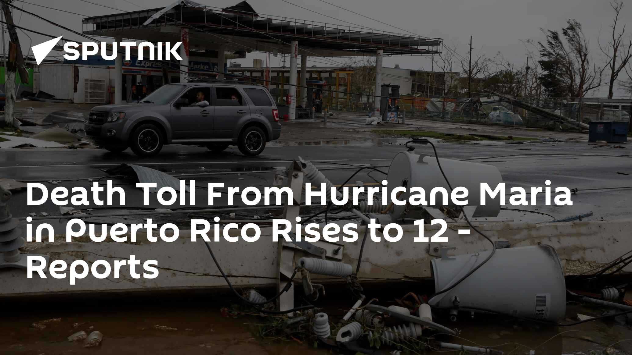 Death Toll From Hurricane Maria in Puerto Rico Rises to 12 - Reports ...