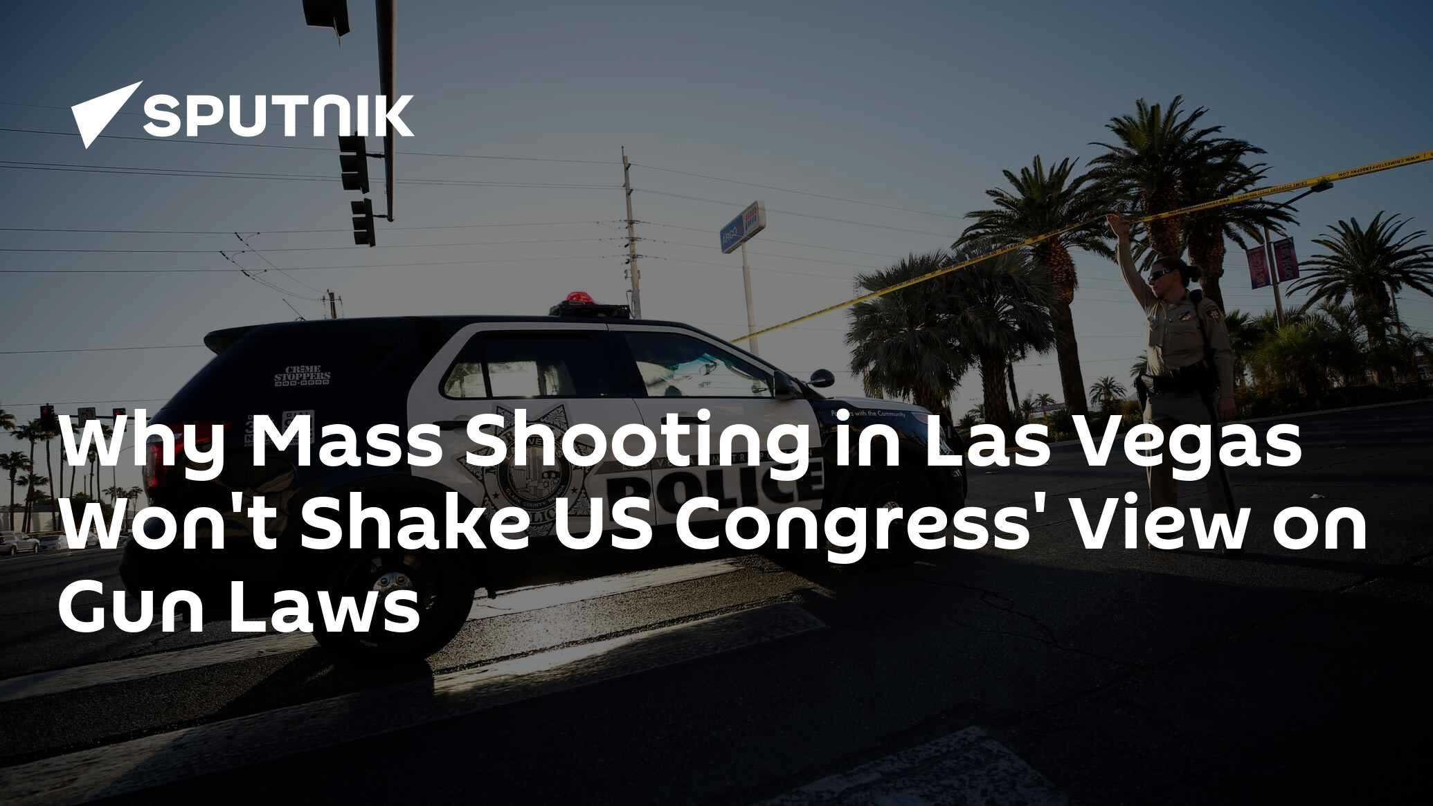 Why Mass Shooting in Las Vegas Won't Shake US Congress' View on Gun ...