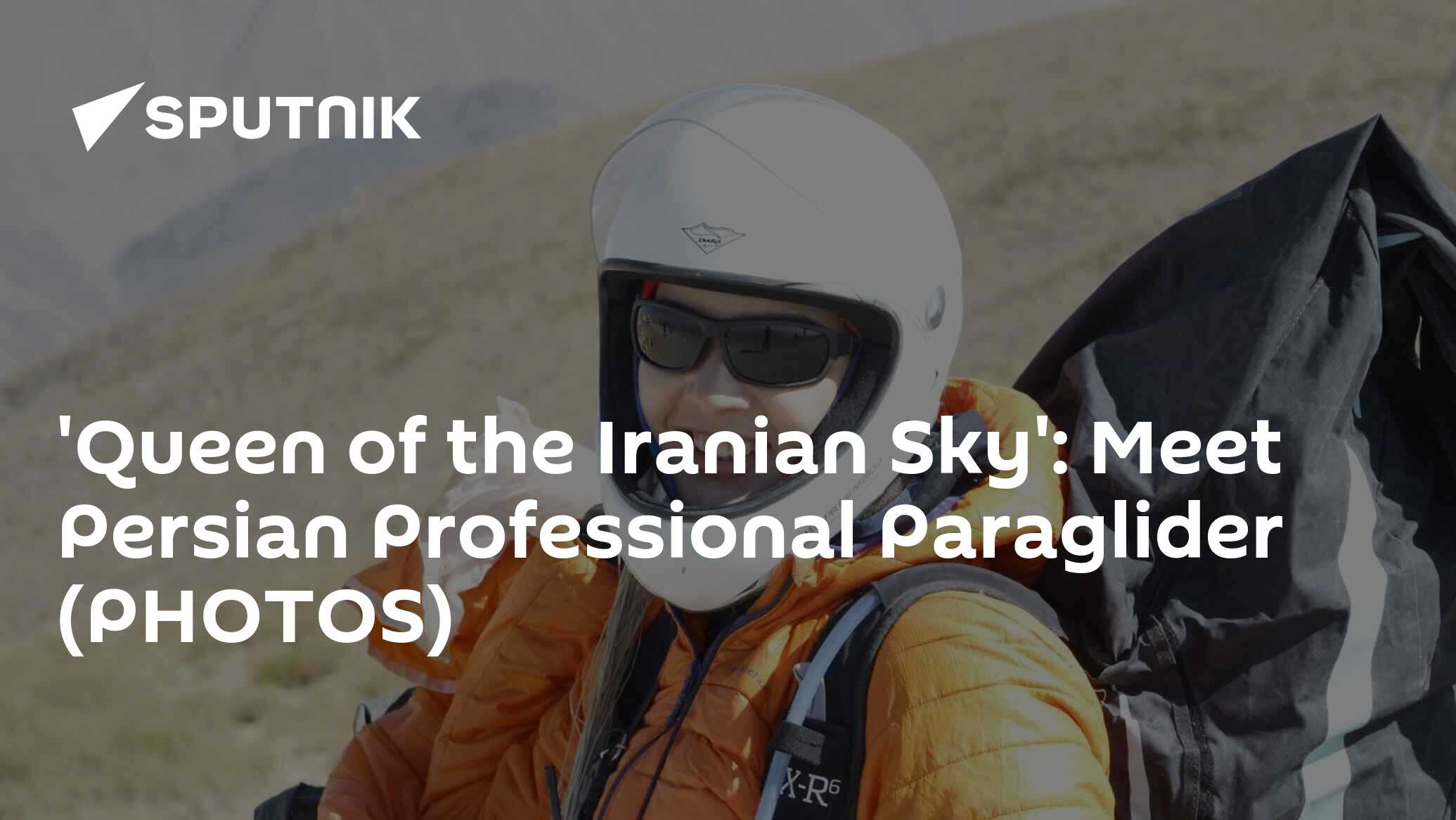 'Queen of the Iranian Sky': Meet Persian Professional Paraglider ...
