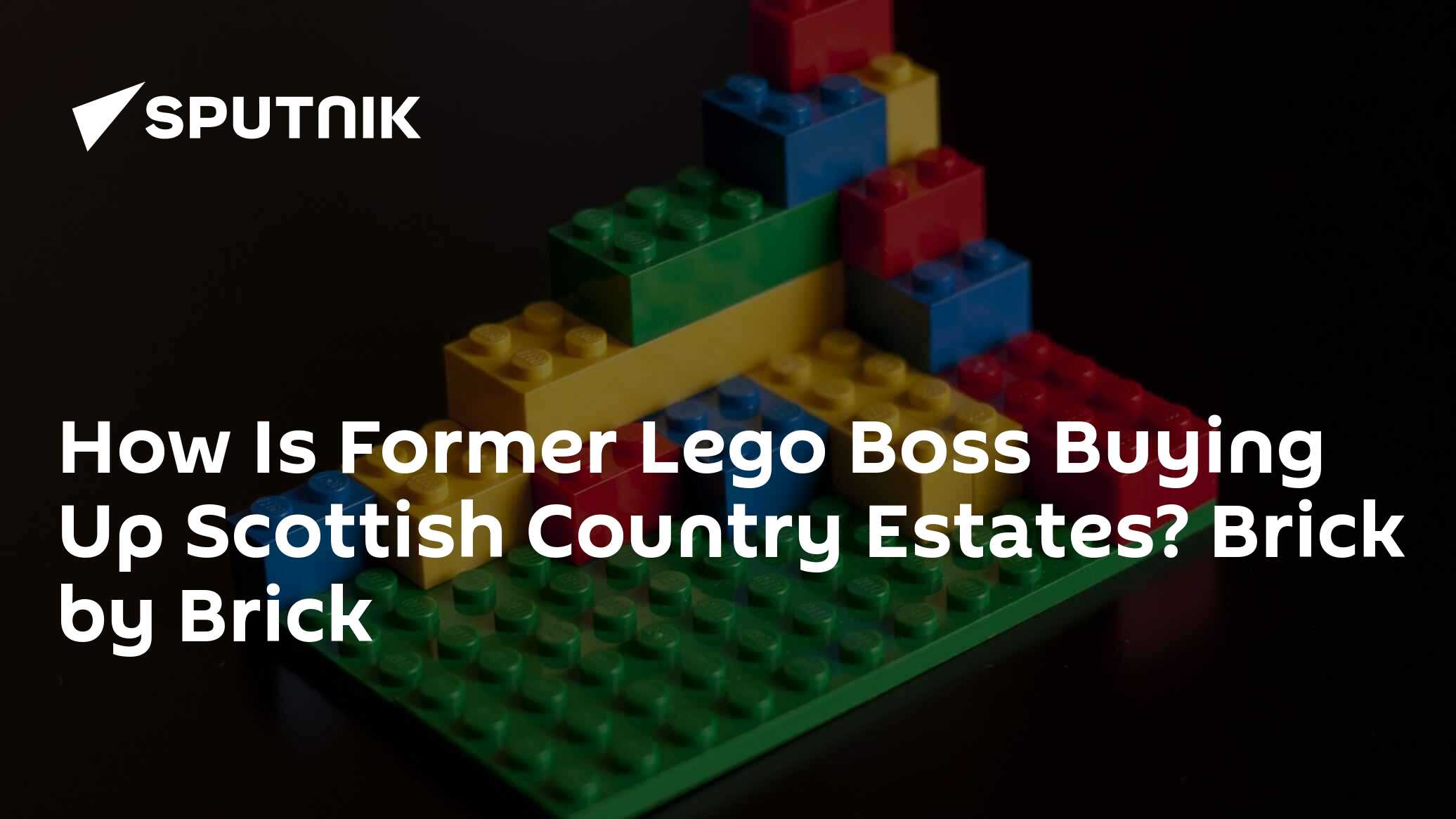 How Is Former Lego Boss Buying Up Scottish Country Estates? Brick by ...