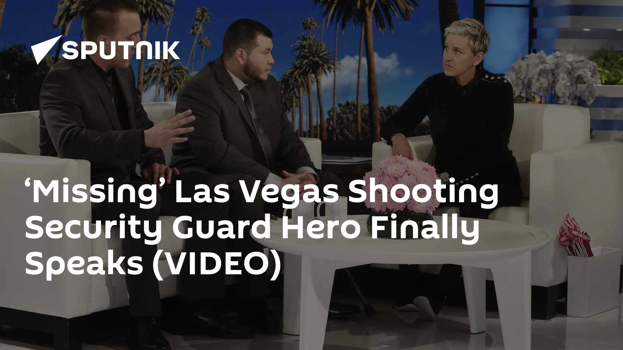 ‘Missing’ Las Vegas Shooting Security Guard Hero Finally Speaks (VIDEO ...