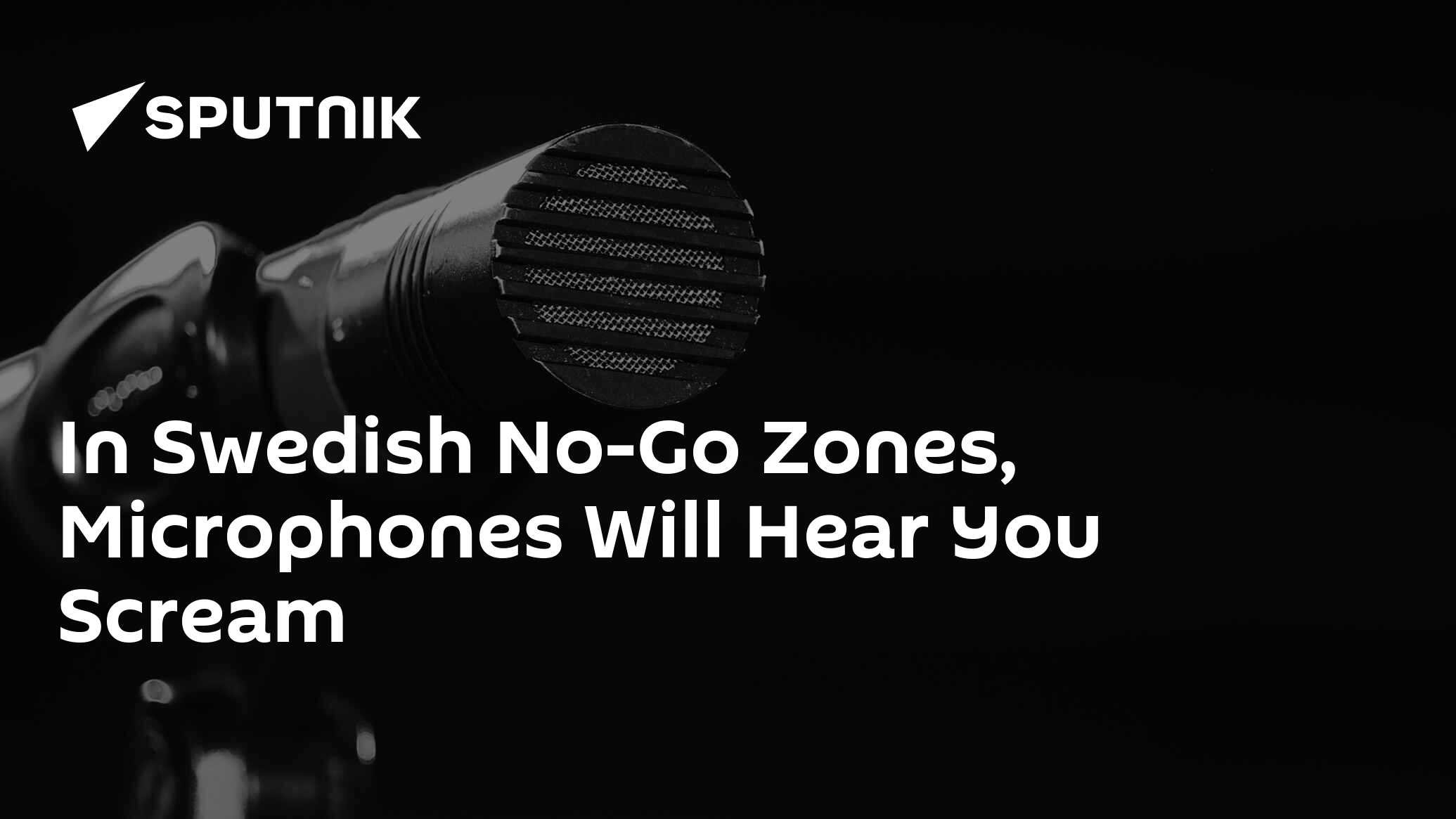 In Swedish No-Go Zones, Microphones Will Hear You Scream - 17.11.2017 ...