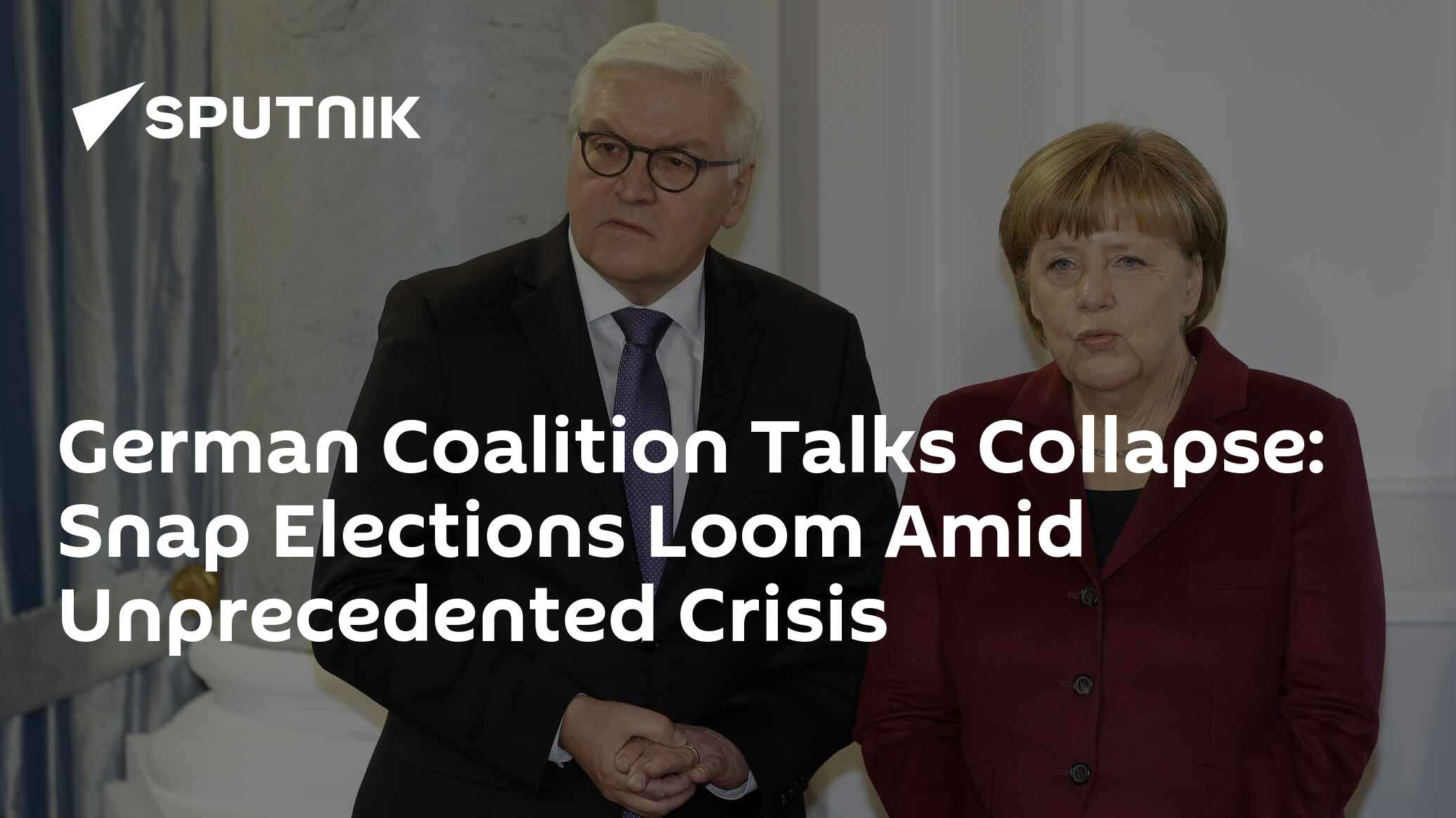 German Coalition Talks Collapse: Snap Elections Loom Amid Unprecedented ...