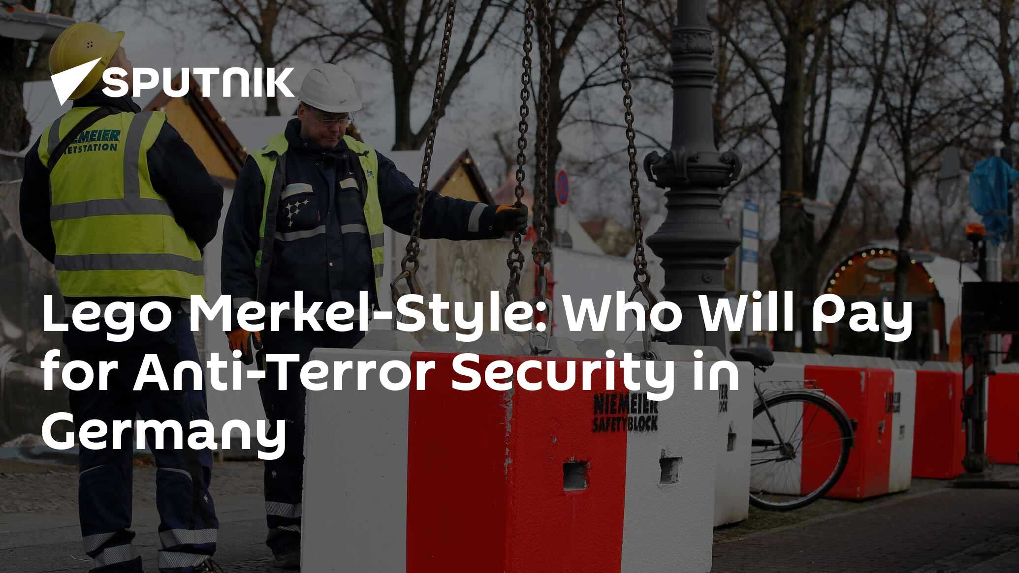 Lego Merkel-Style: Who Will Pay for Anti-Terror Security in Germany ...