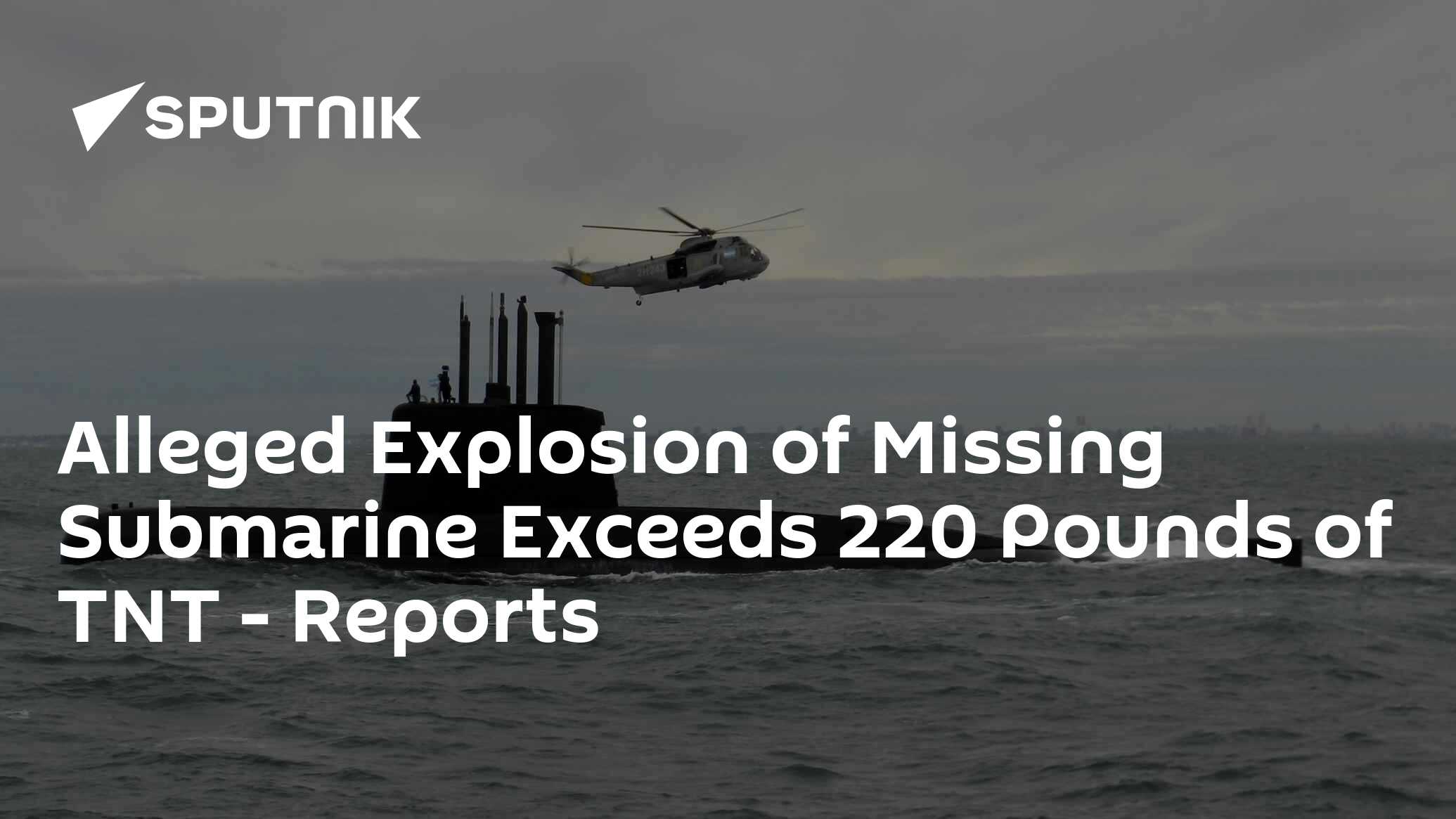 Alleged Explosion of Missing Submarine Exceeds 220 Pounds of TNT ...