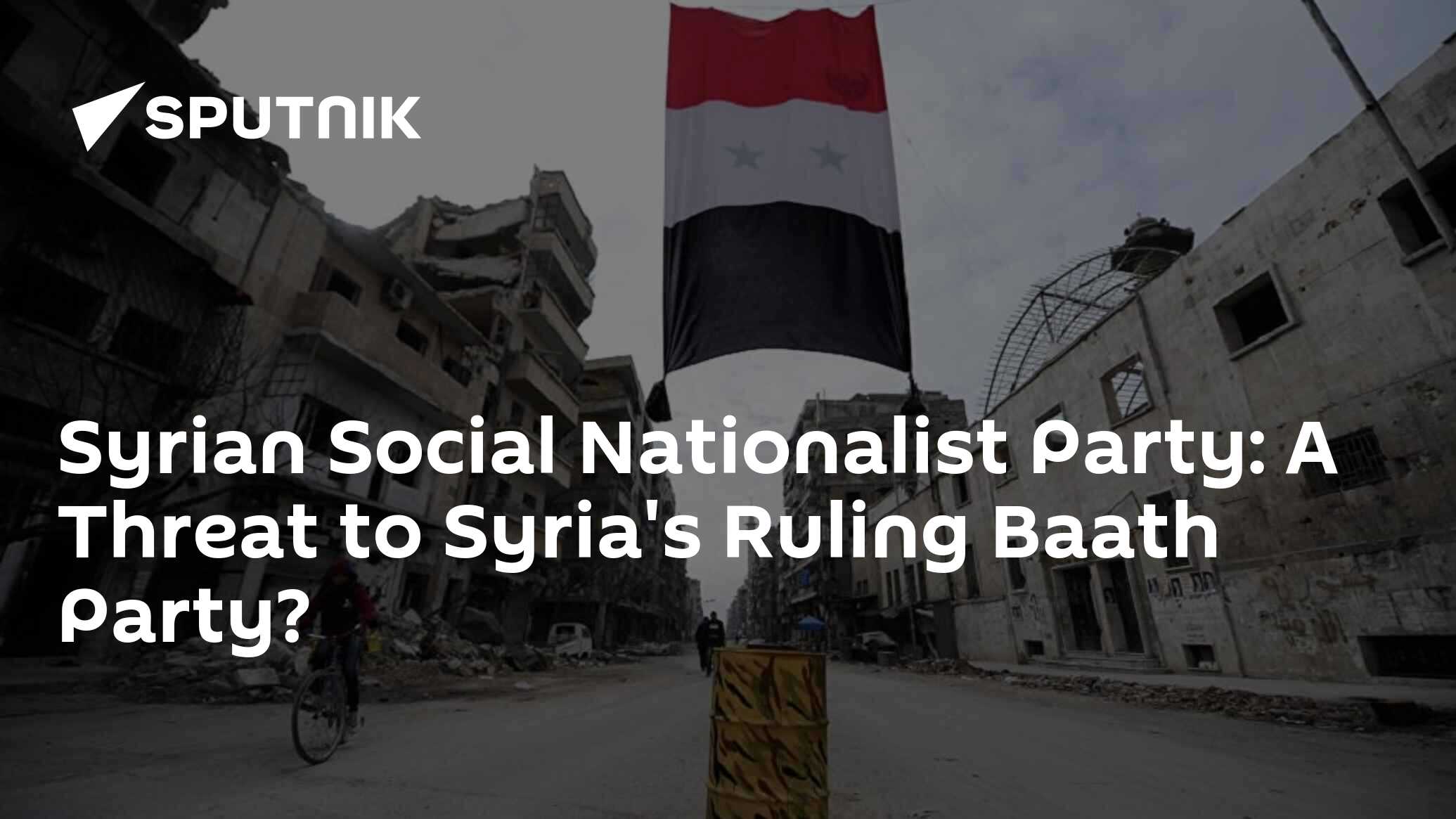 Syrian Social Nationalist Party: A Threat to Syria's Ruling Baath Party ...