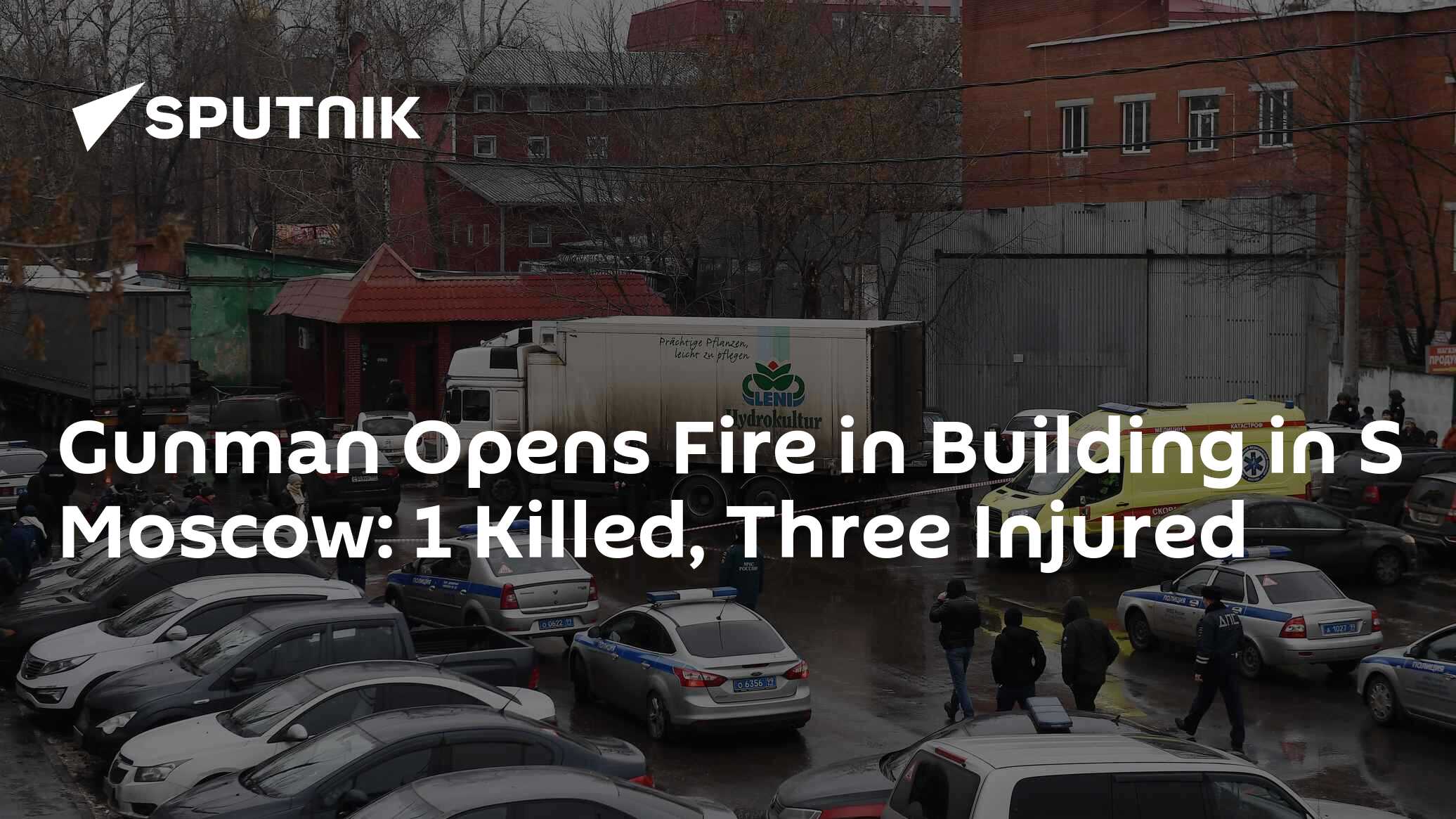 Gunman Opens Fire in Building in S Moscow: 1 Killed, Three Injured - 27 ...