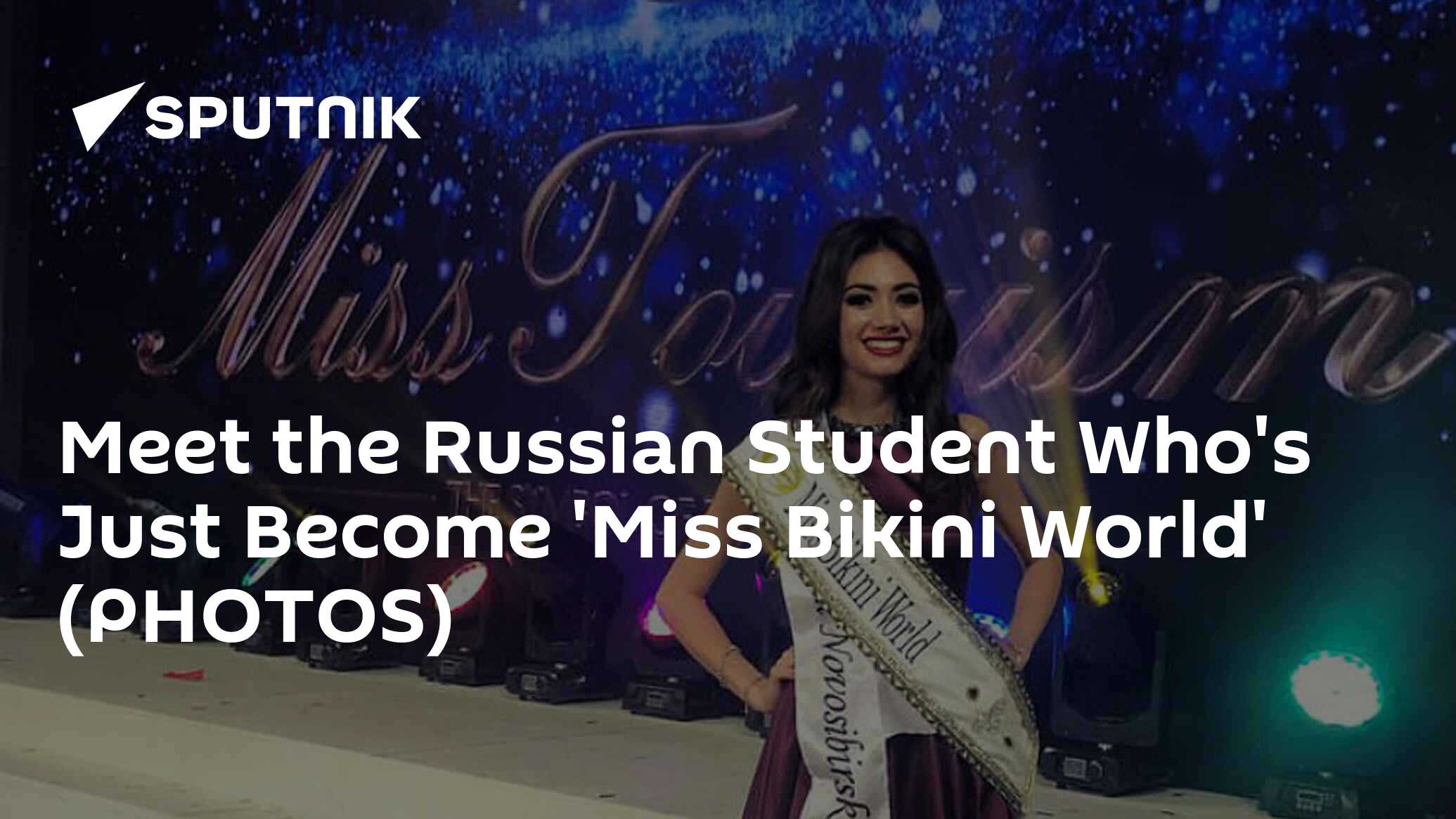Meet the Russian Student Who's Just Become 'Miss Bikini World' (PHOTOS ...