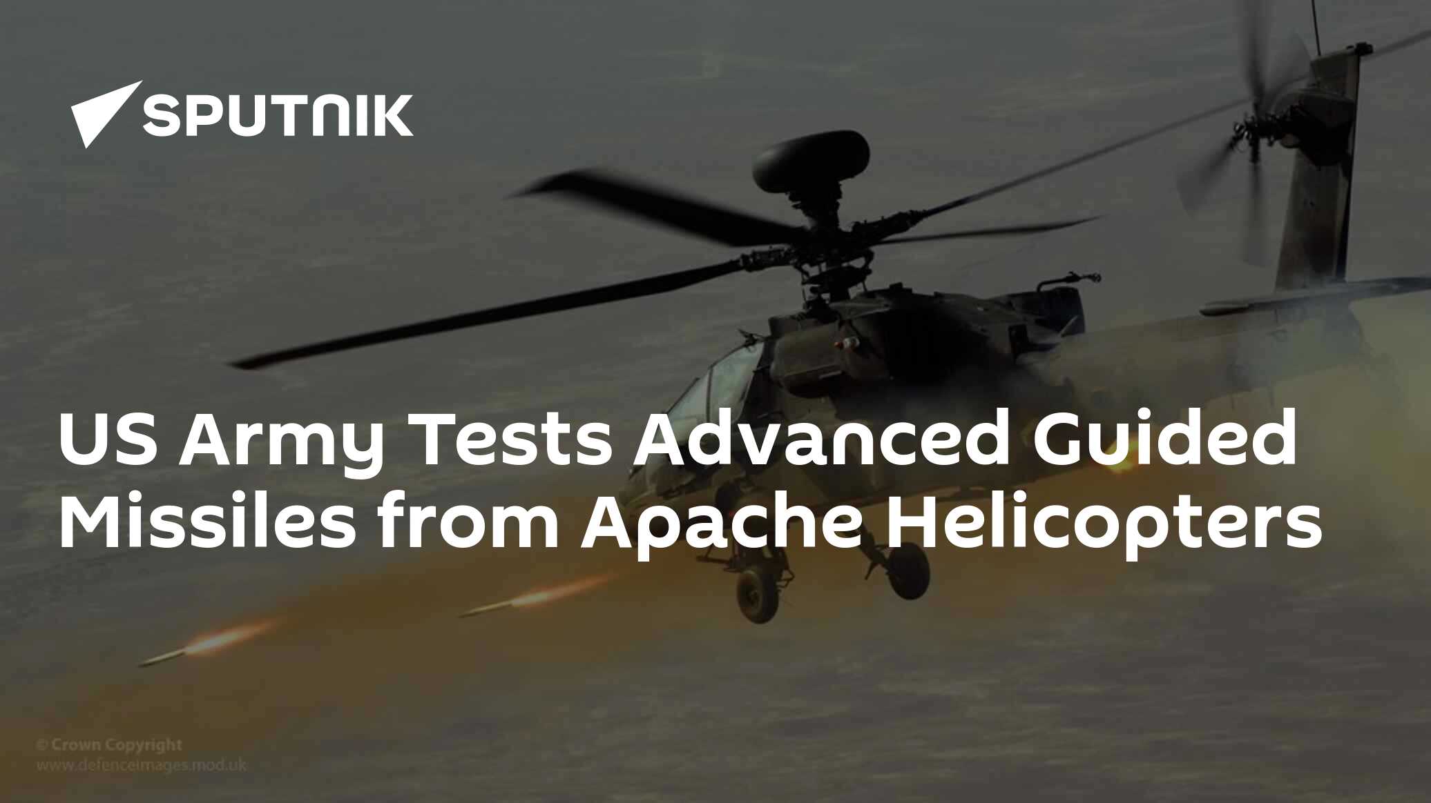 US Army Tests Advanced Guided Missiles from Apache Helicopters - 16.02. ...
