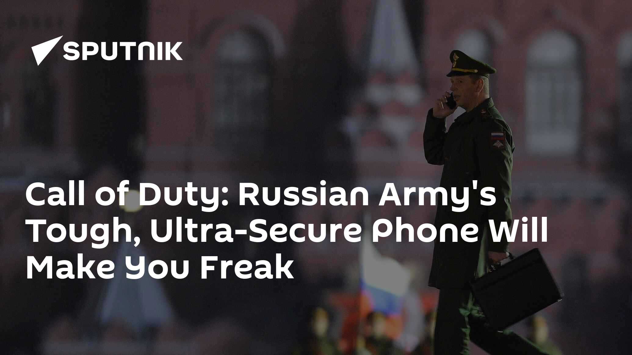 Call of Duty: Russian Army's Tough, Ultra-Secure Phone Will Make You ...