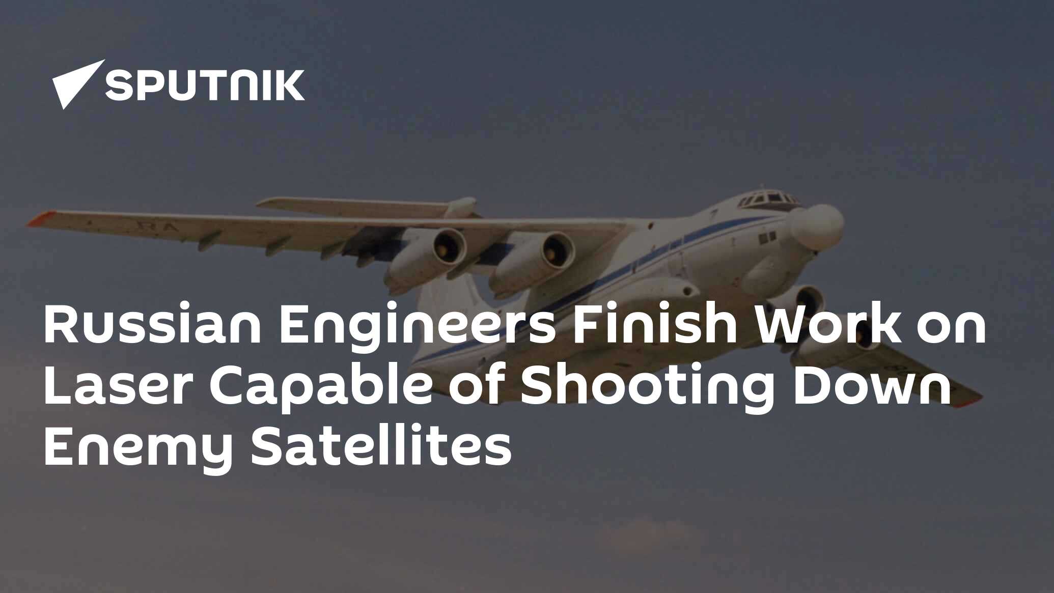 Russian Engineers Finish Work on Laser Capable of Shooting Down Enemy ...