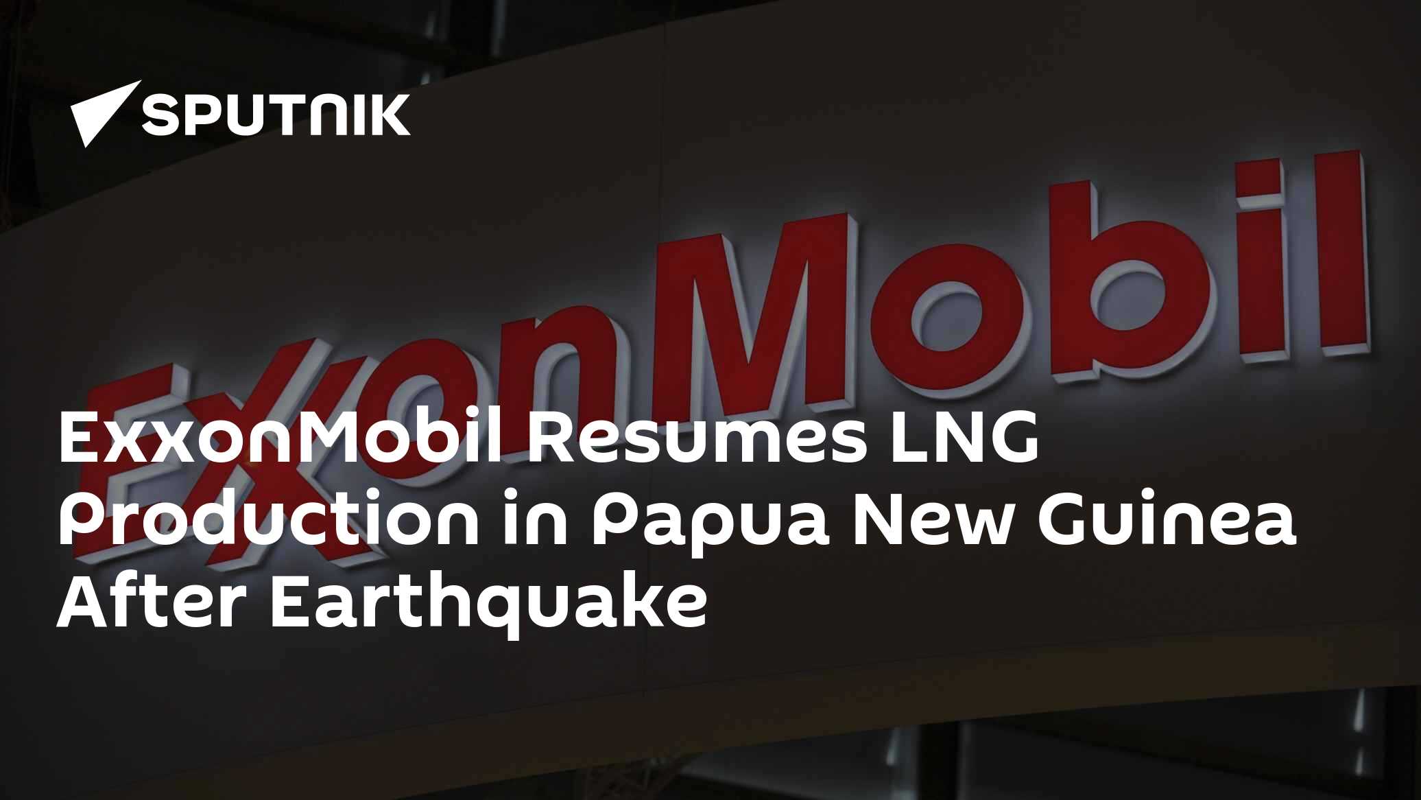 ExxonMobil Resumes LNG Production in Papua New Guinea After Earthquake ...