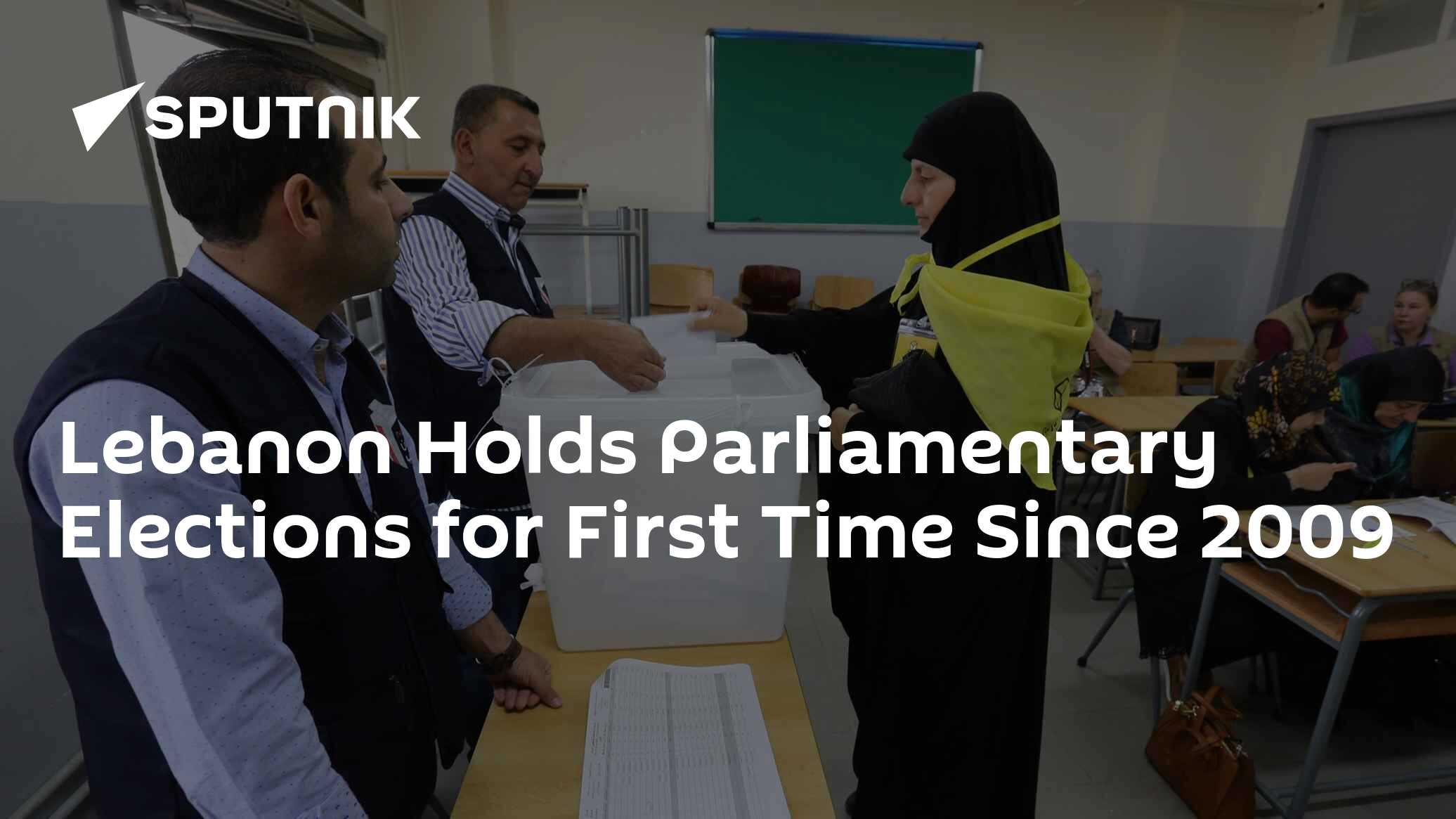 Lebanon Holds Parliamentary Elections for First Time Since 2009 - 06.05 ...