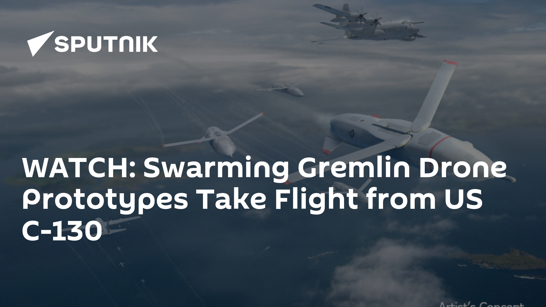 WATCH: Swarming Gremlin Drone Prototypes Take Flight from US C-130 - 15 ...