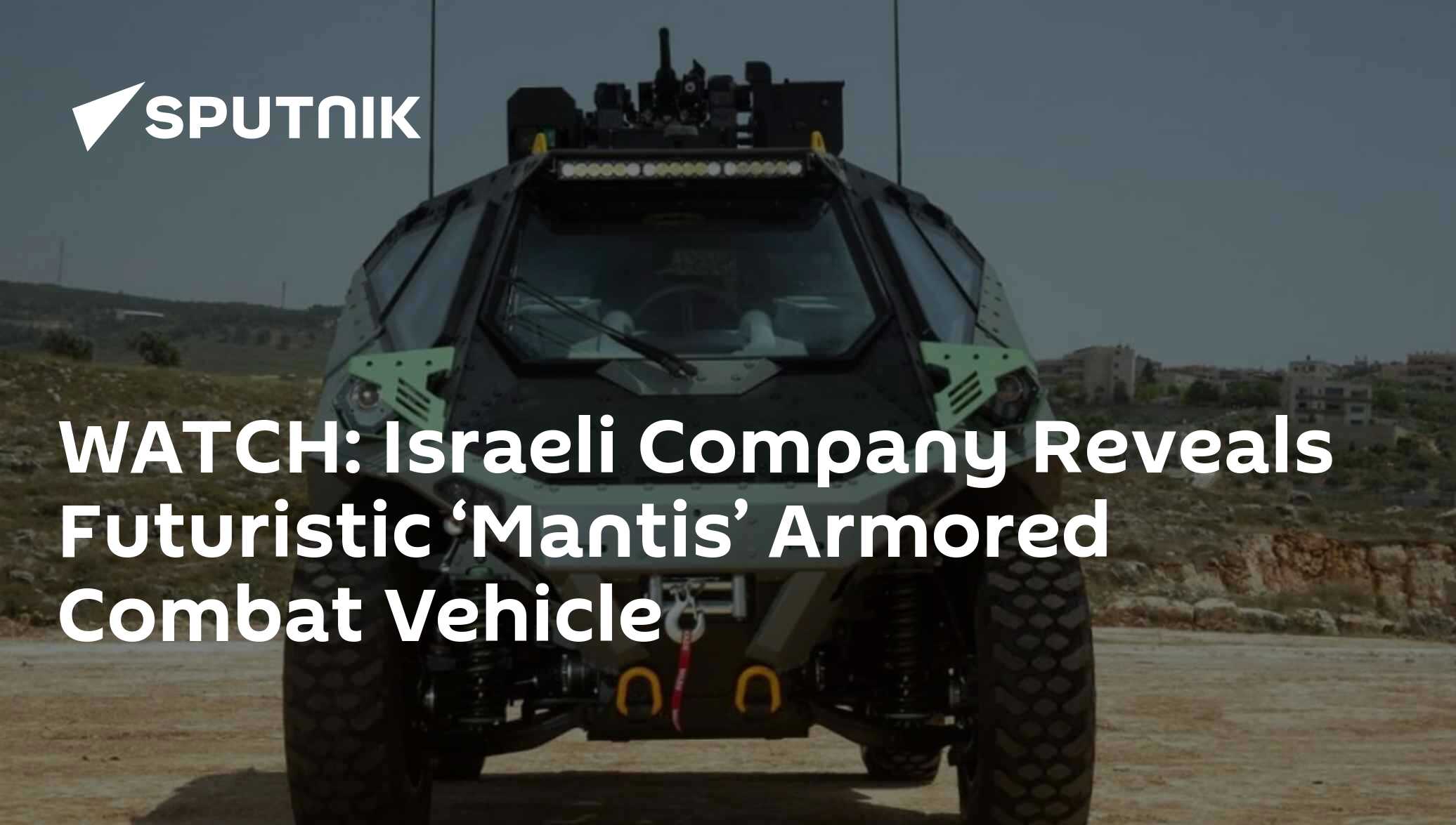 WATCH: Israeli Company Reveals Futuristic ‘Mantis’ Armored Combat ...
