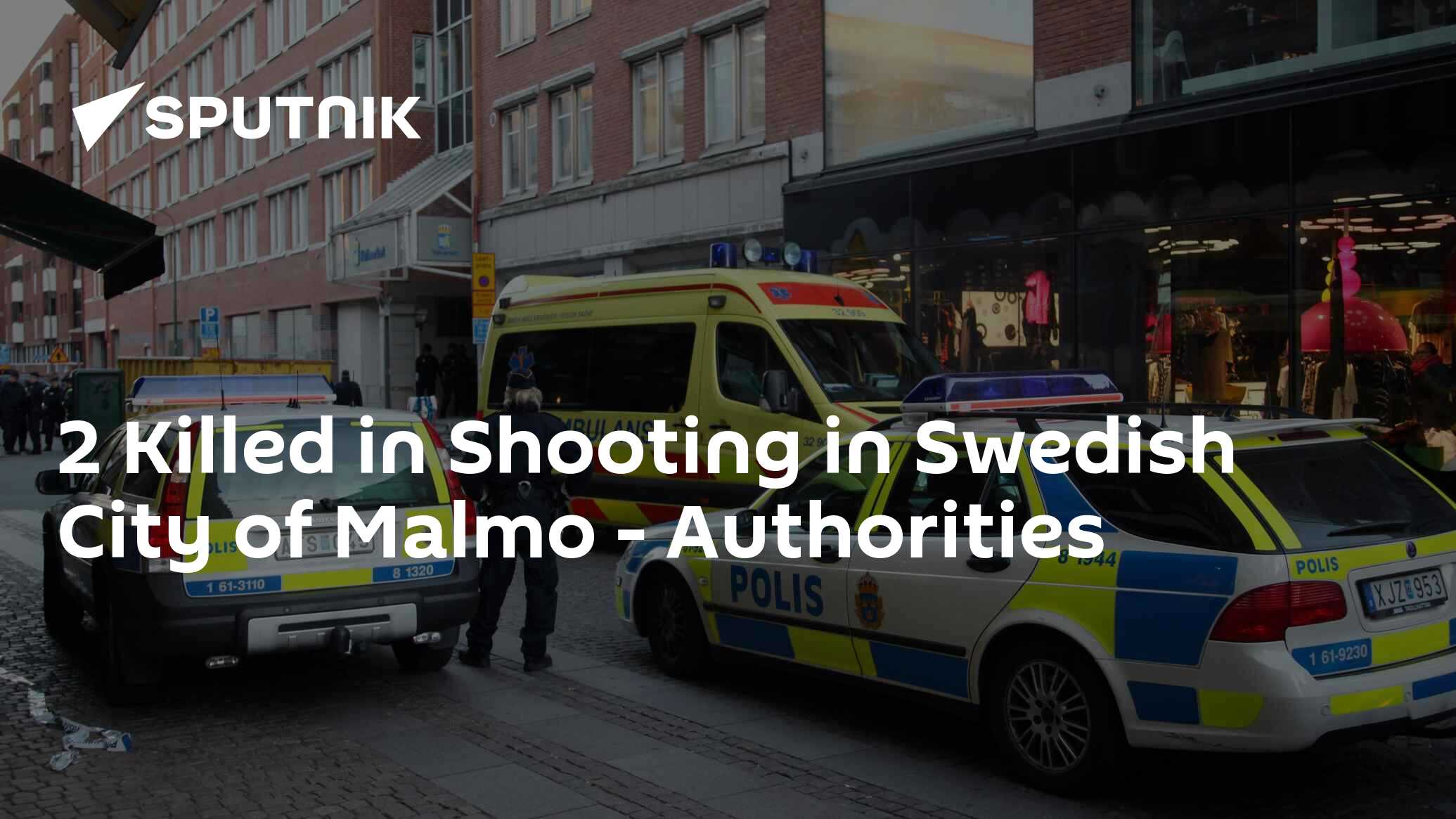 2 Killed in Shooting in Swedish City of Malmo - Authorities - 19.06. ...