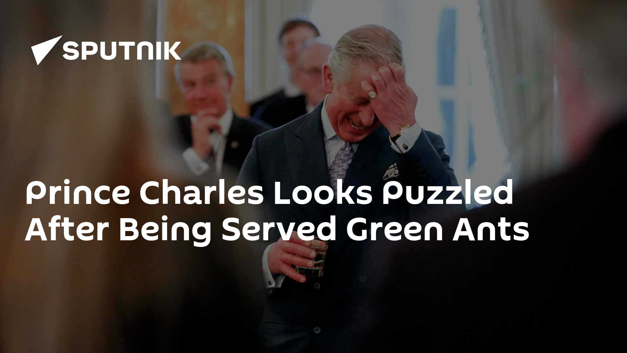Prince Charles Looks Puzzled After Being Served Green Ants - 06.07.2018 ...
