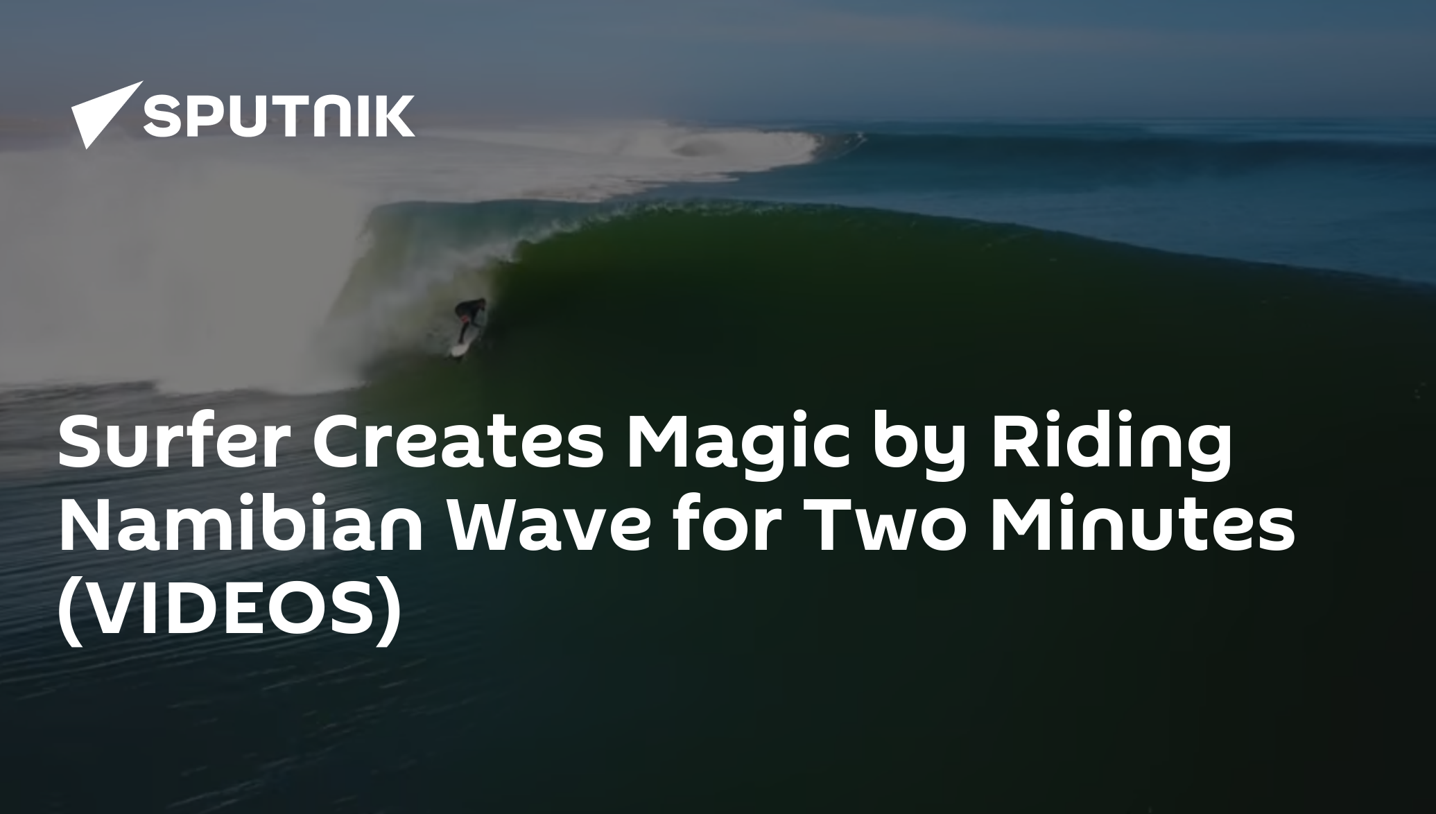 Surfer Creates Magic by Riding Namibian Wave for Two Minutes (VIDEOS ...