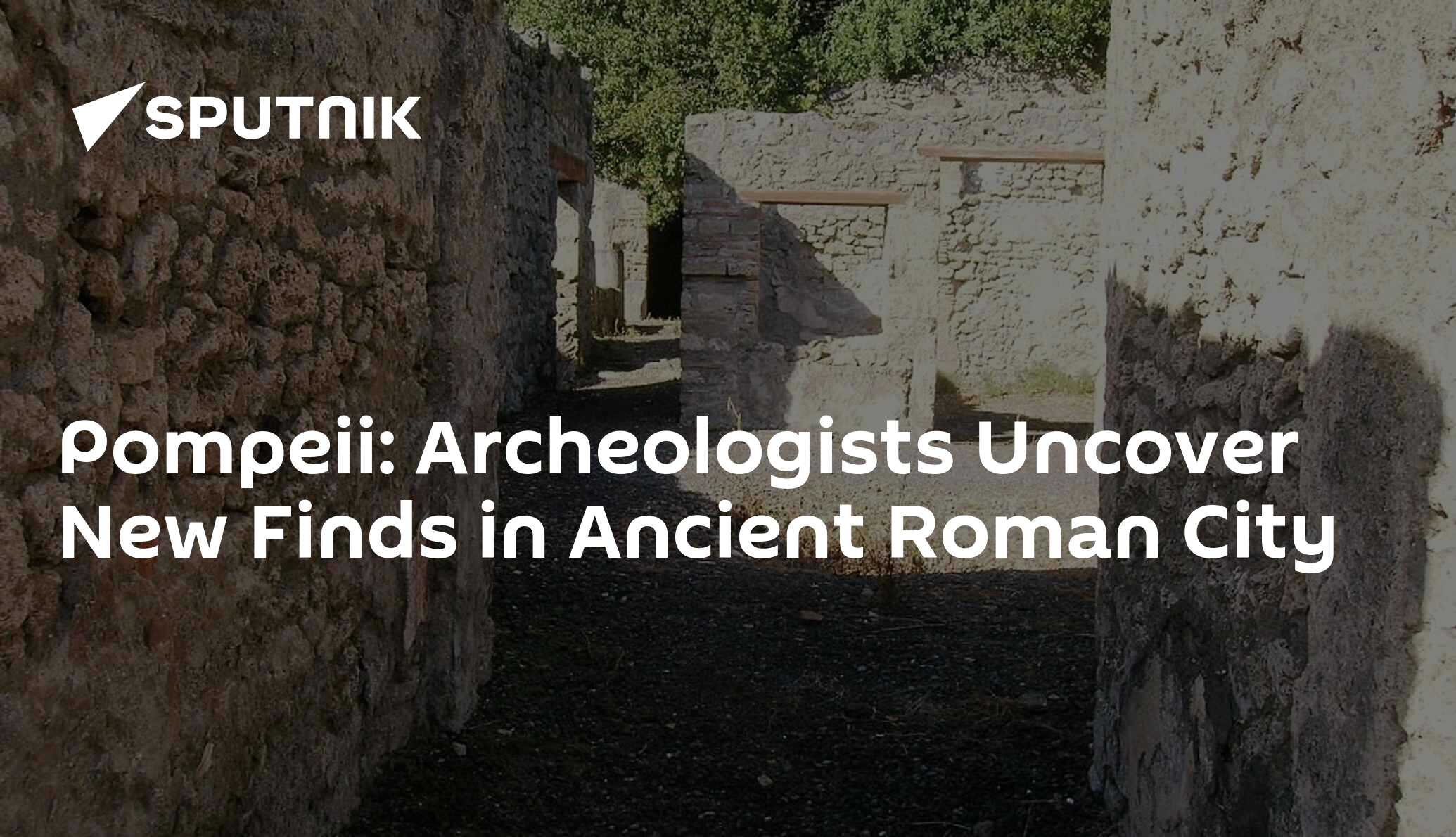 Pompeii: Archeologists Uncover New Finds in Ancient Roman City - 06.08. ...
