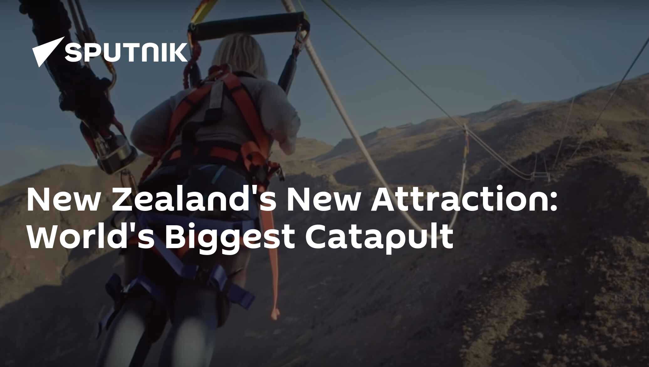 New Zealand's New Attraction: World's Biggest Catapult - 10.08.2018 ...