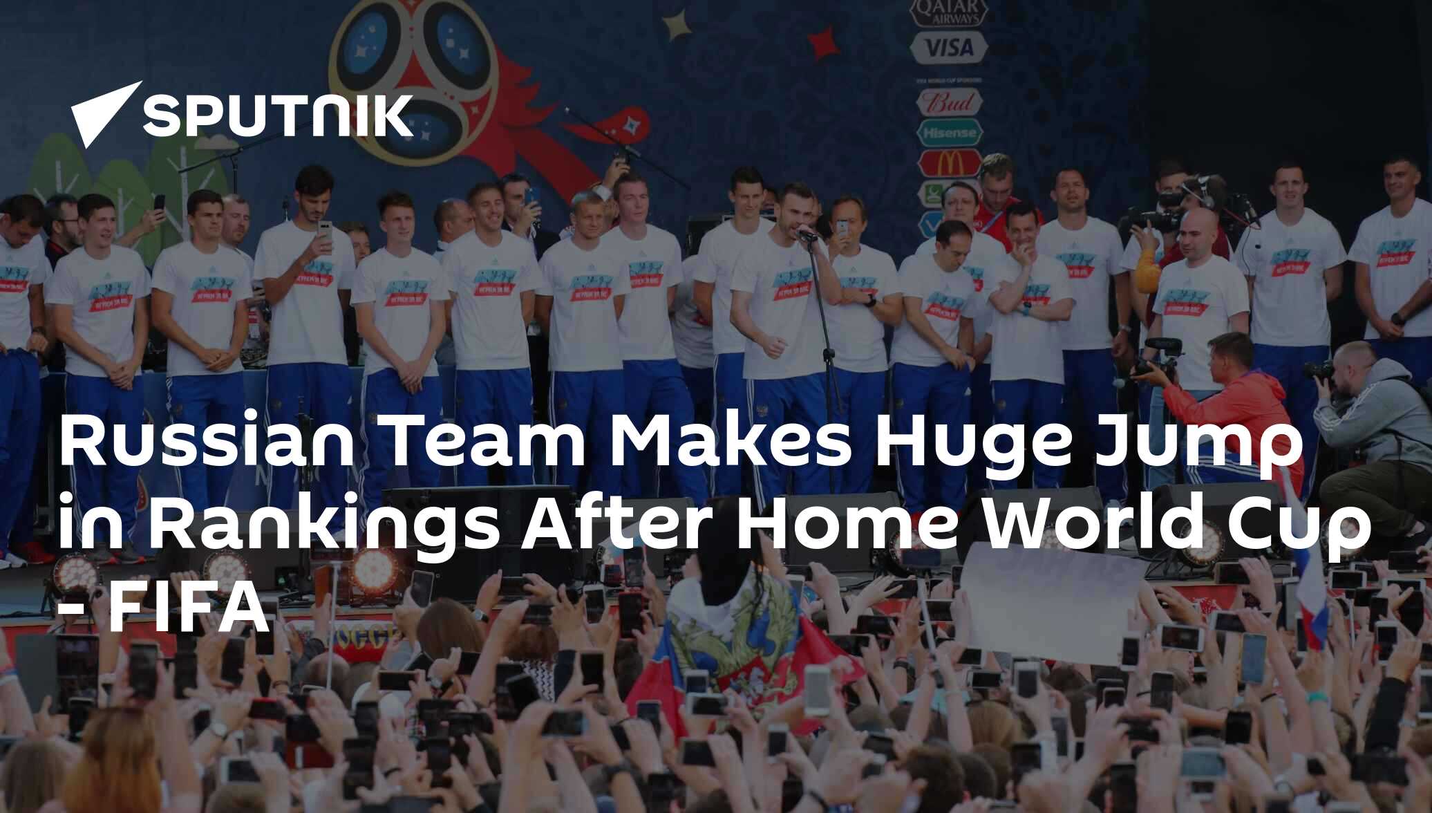 Russian Team Makes Huge Jump in Rankings After Home World Cup - FIFA ...
