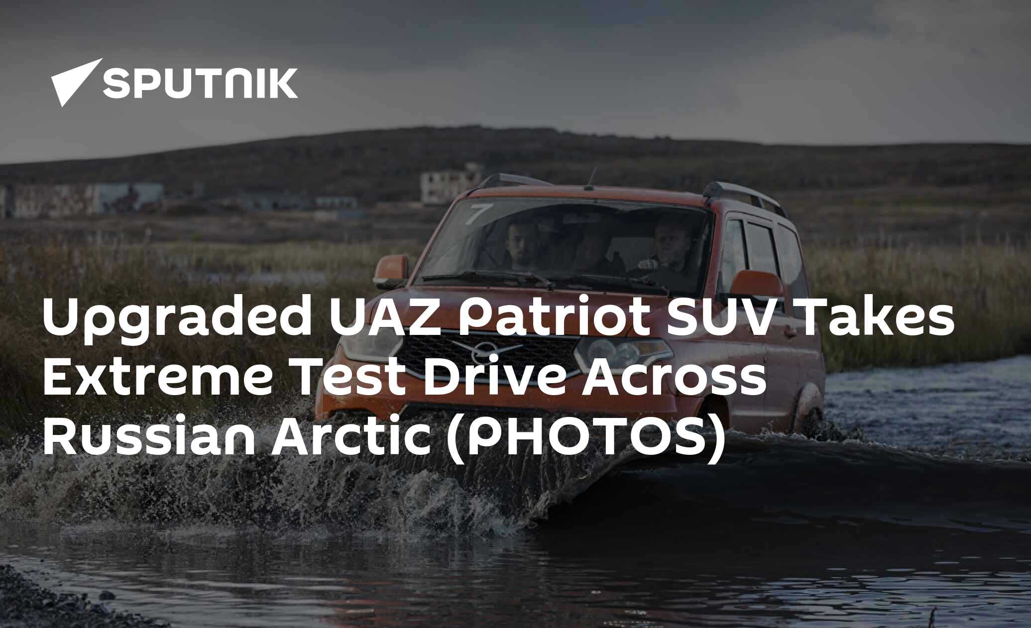 Upgraded UAZ Patriot SUV Takes Extreme Test Drive Across Russian Arctic ...