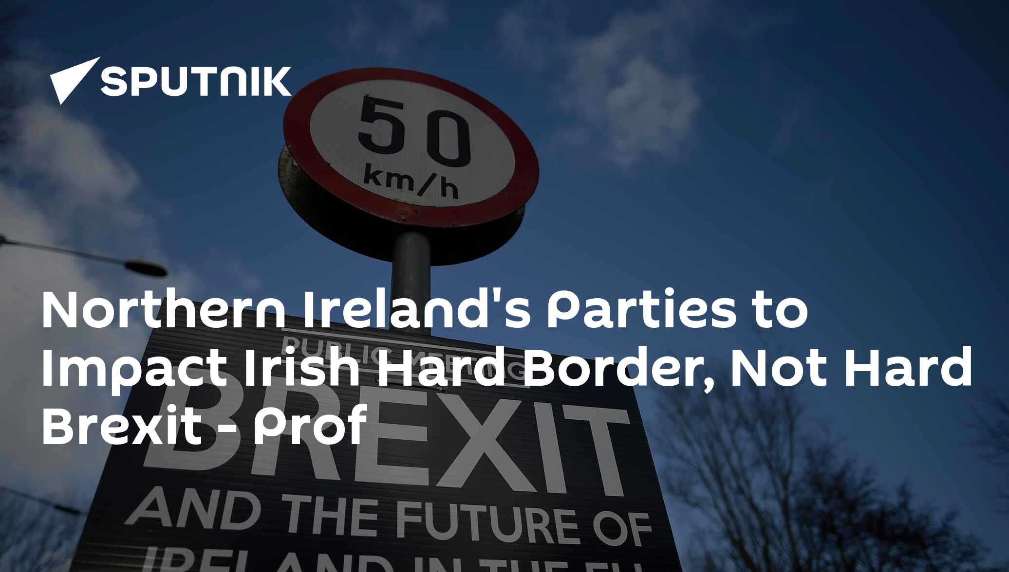 Northern Ireland's Parties to Impact Irish Hard Border, Not Hard Brexit ...