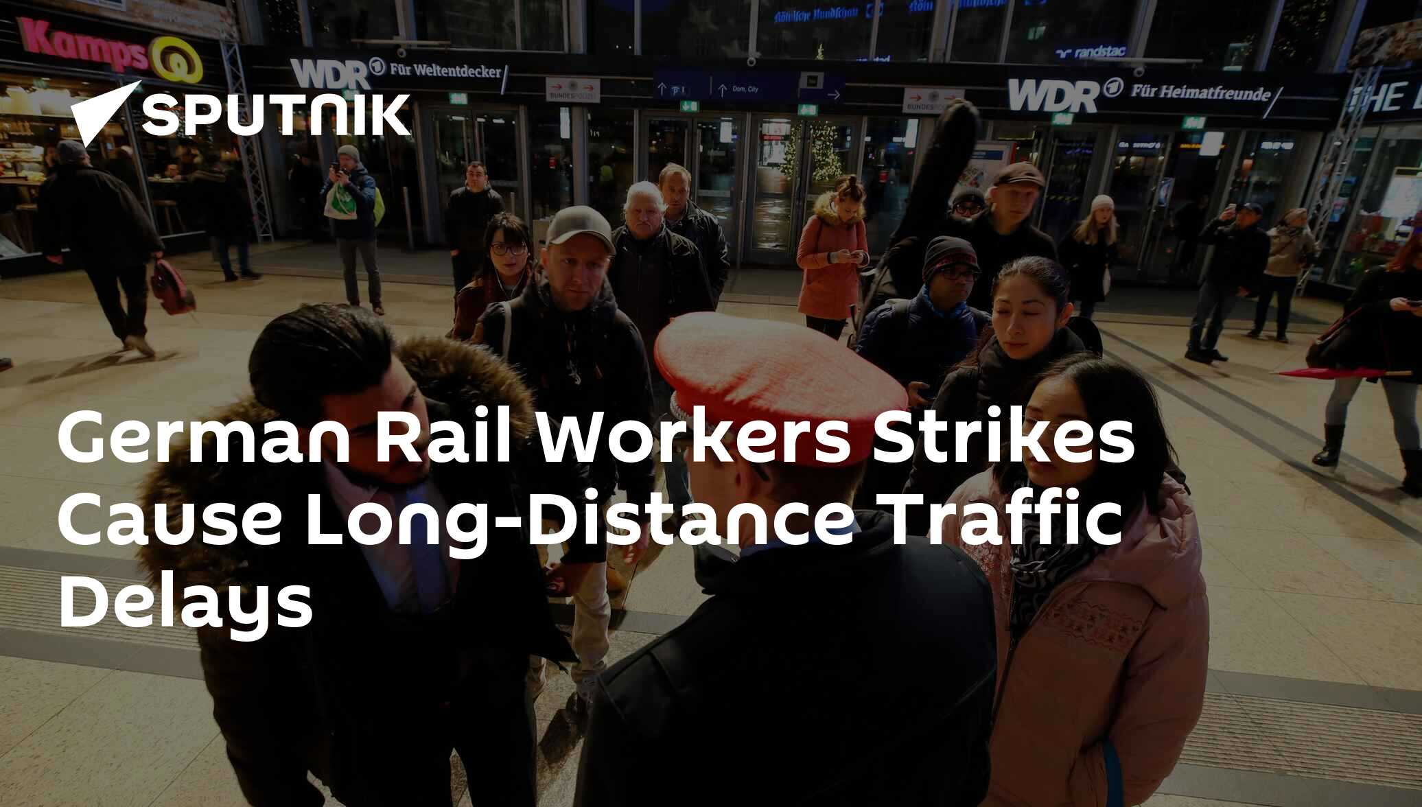 German Rail Workers Strikes Cause Long-Distance Traffic Delays - 10.12. ...