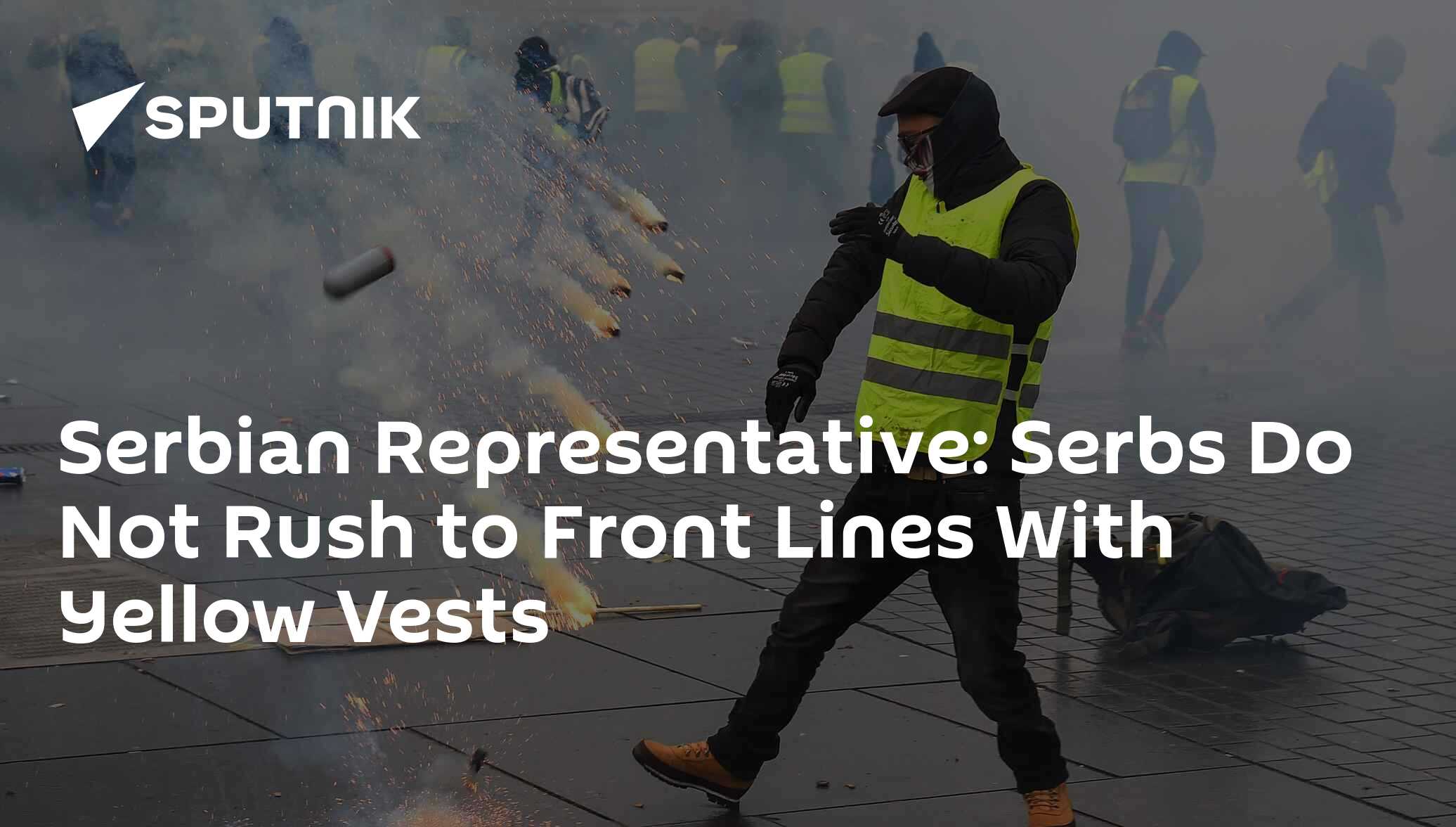 Serbian Representative: Serbs Do Not Rush to Front Lines With Yellow ...