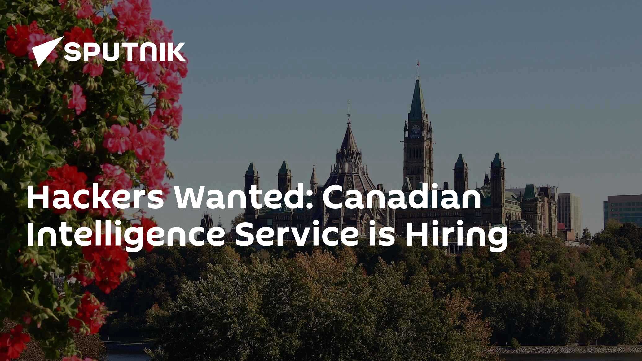 Hackers Wanted: Canadian Intelligence Service is Hiring - 05.01.2019, Sputnik International