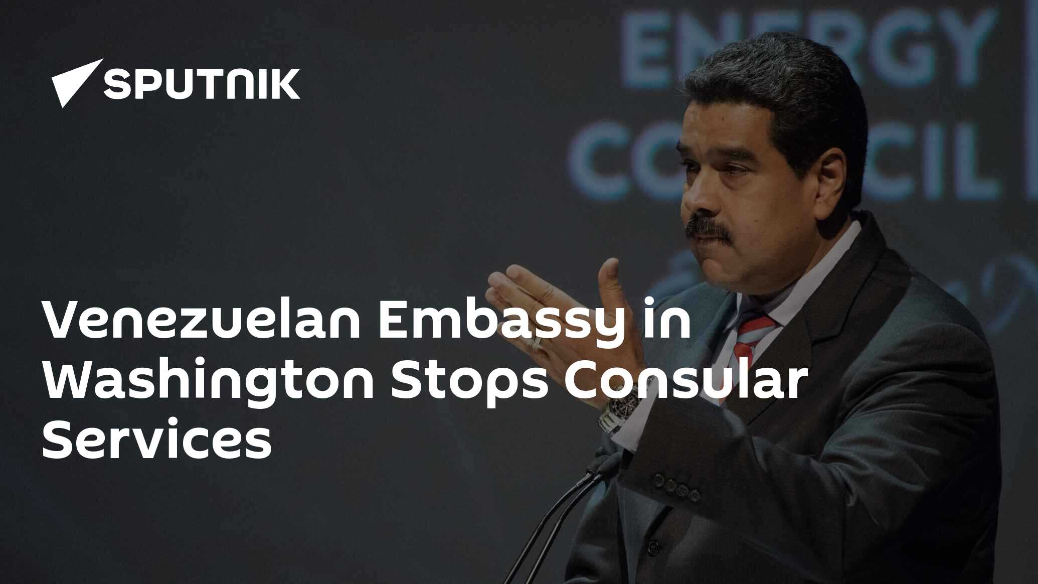 Venezuelan Embassy in Washington Stops Consular Services - 24.01.2019 ...