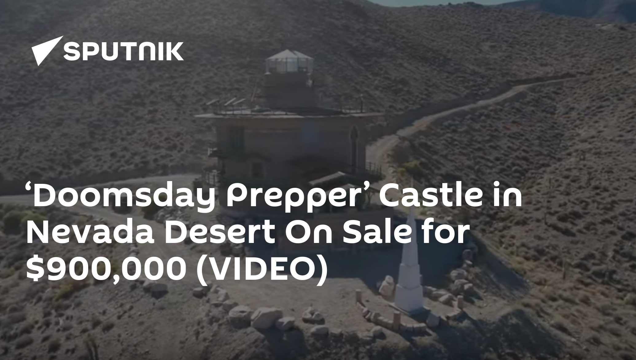 ‘Doomsday Prepper’ Castle in Nevada Desert On Sale for $900,000 (VIDEO ...