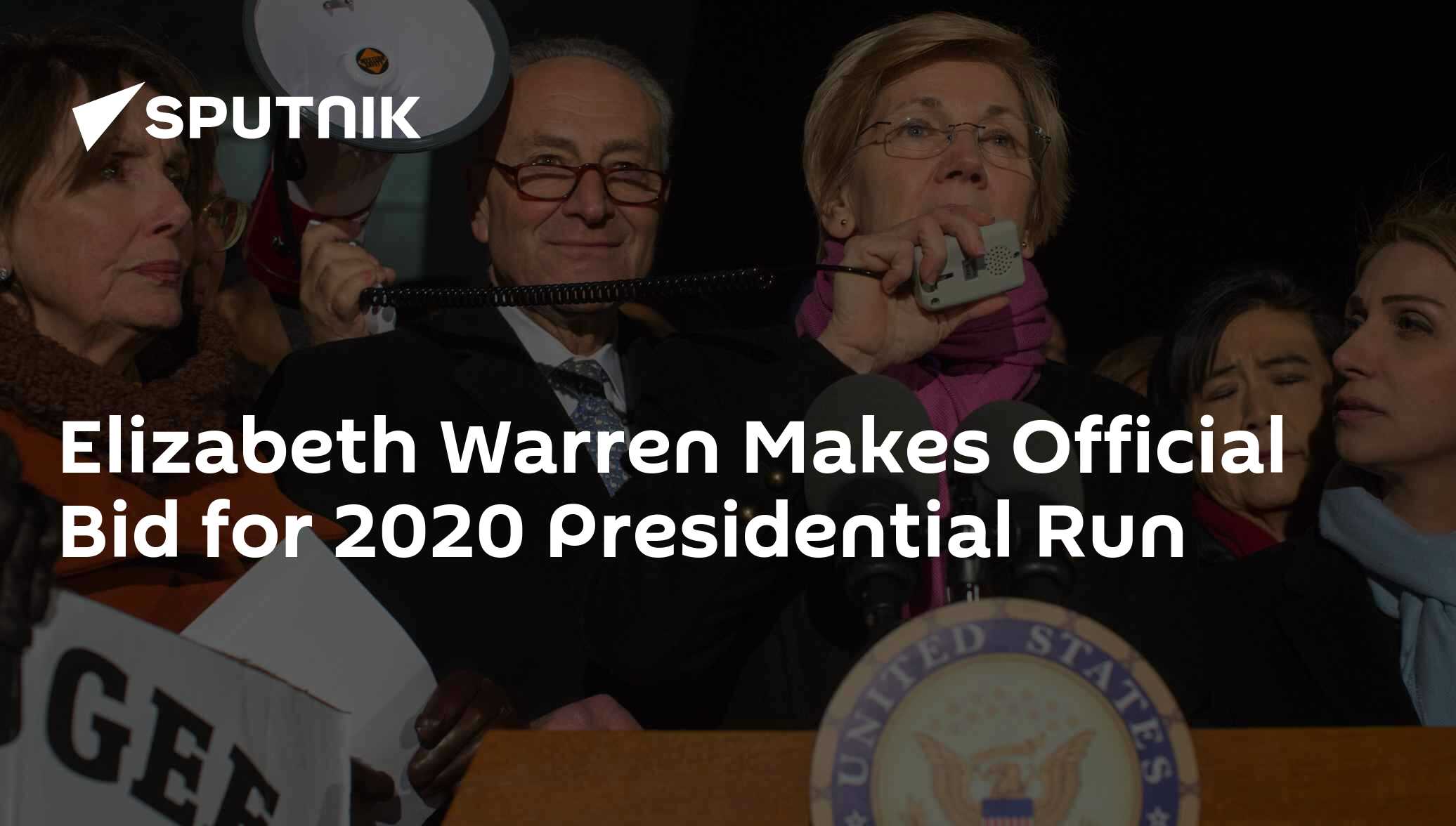 Elizabeth Warren Makes Official Bid for 2020 Presidential Run - 09.02. ...