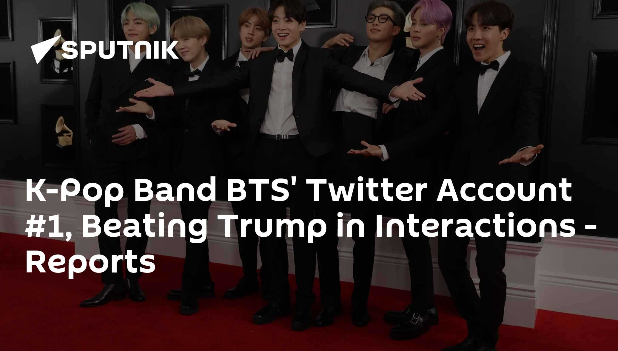 K-Pop Band BTS' Twitter Account #1, Beating Trump in Interactions ...
