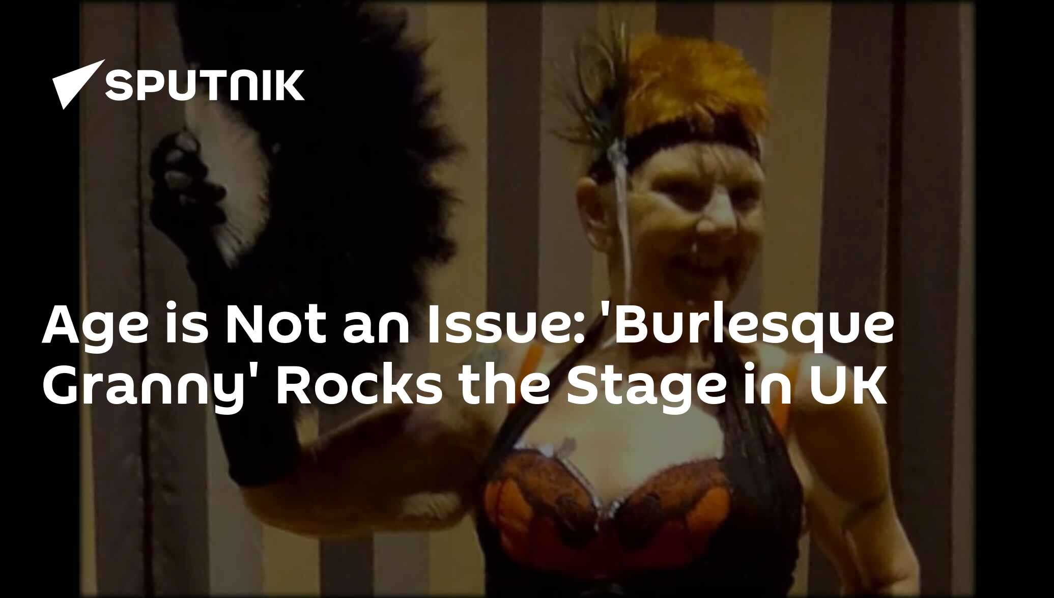 Age Is Not An Issue Burlesque Granny Rocks The Stage In Uk 25 03