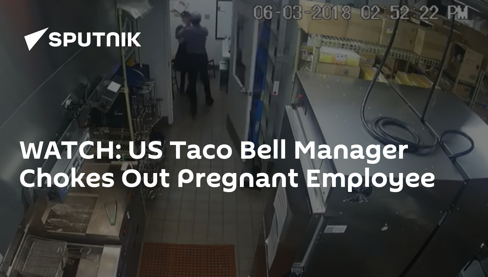WATCH: US Taco Bell Manager Chokes Out Pregnant Employee - 02.04.2019 ...