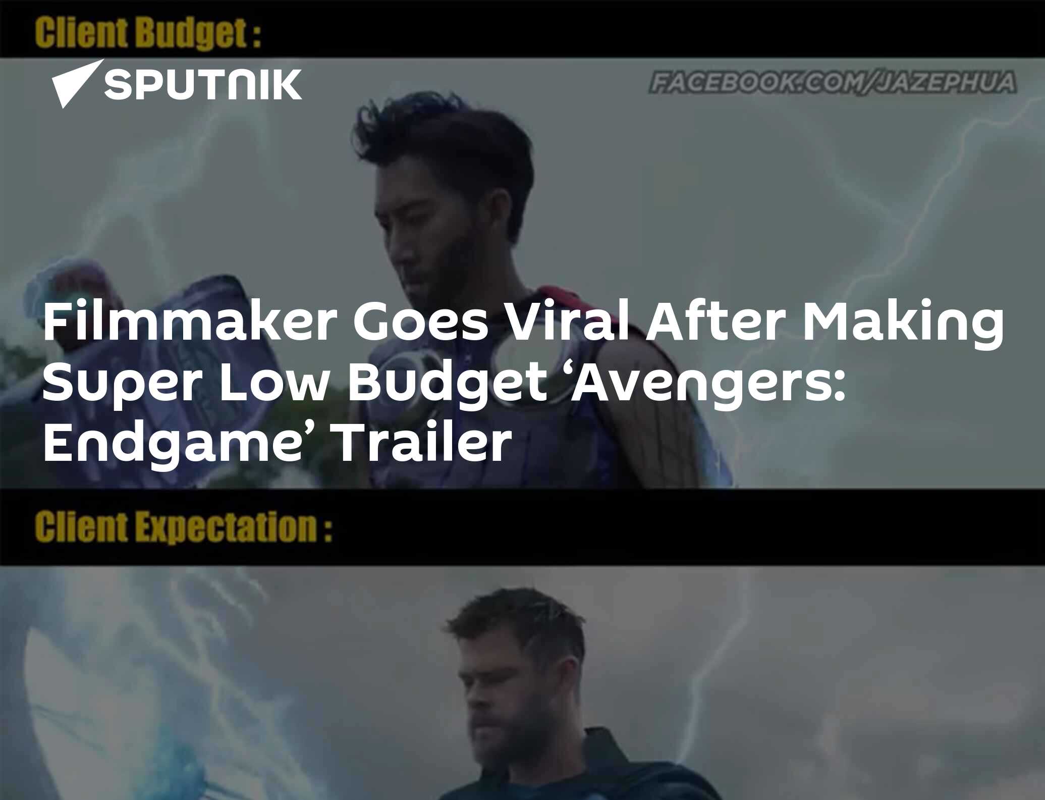 Filmmaker Goes Viral After Making Super Low Budget ‘Avengers: Endgame ...