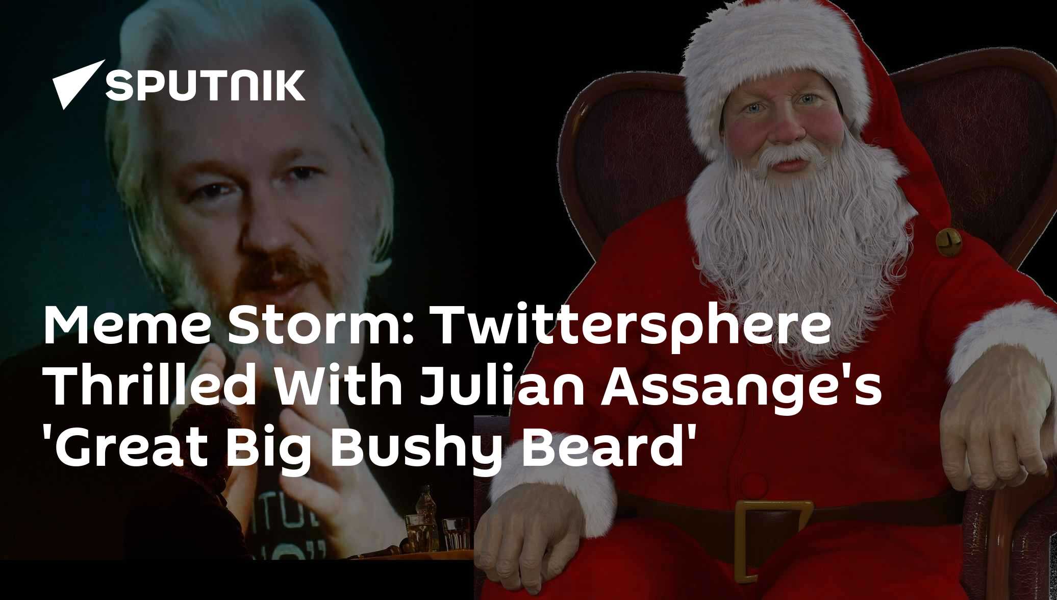 Meme Storm: Twittersphere Thrilled With Julian Assange's 'Great Big ...