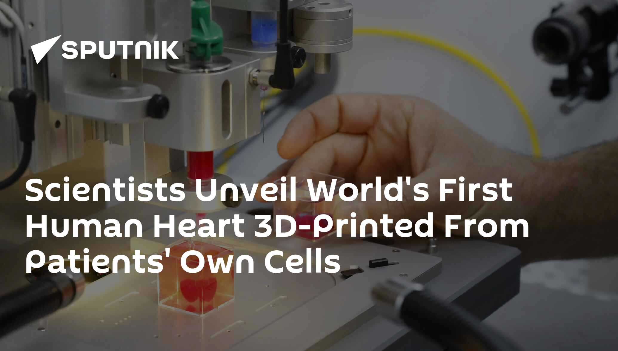 Scientists Unveil World's First Human Heart 3D-Printed From Patients ...