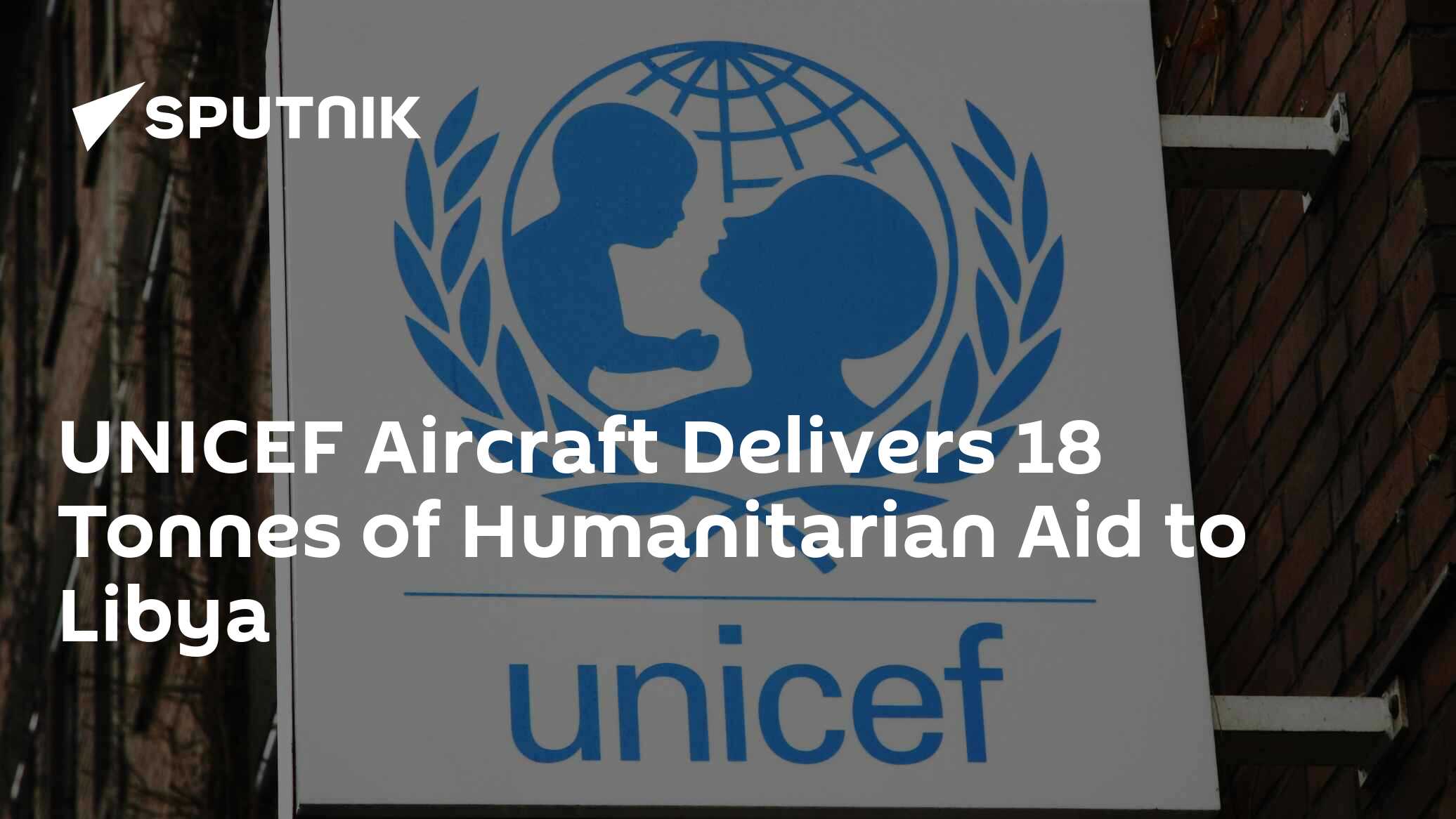 UNICEF Aircraft Delivers 18 Tonnes of Humanitarian Aid to Libya - 22.04 ...