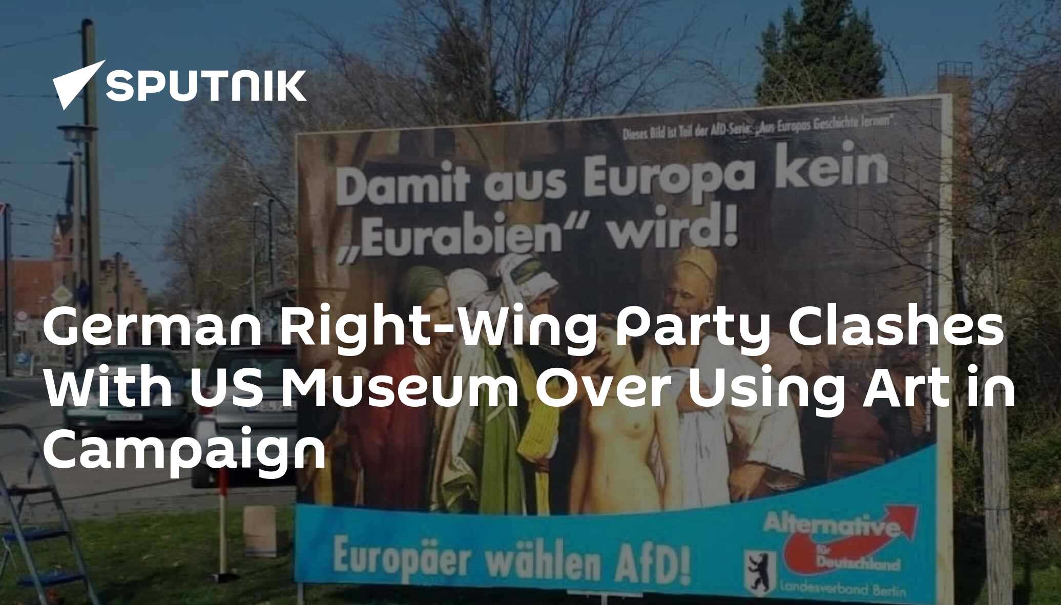 German Right-Wing Party Clashes With US Museum Over Using Art in ...