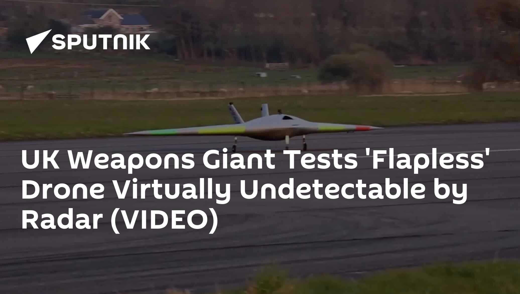 UK Weapons Giant Tests 'Flapless' Drone Virtually Undetectable by Radar ...