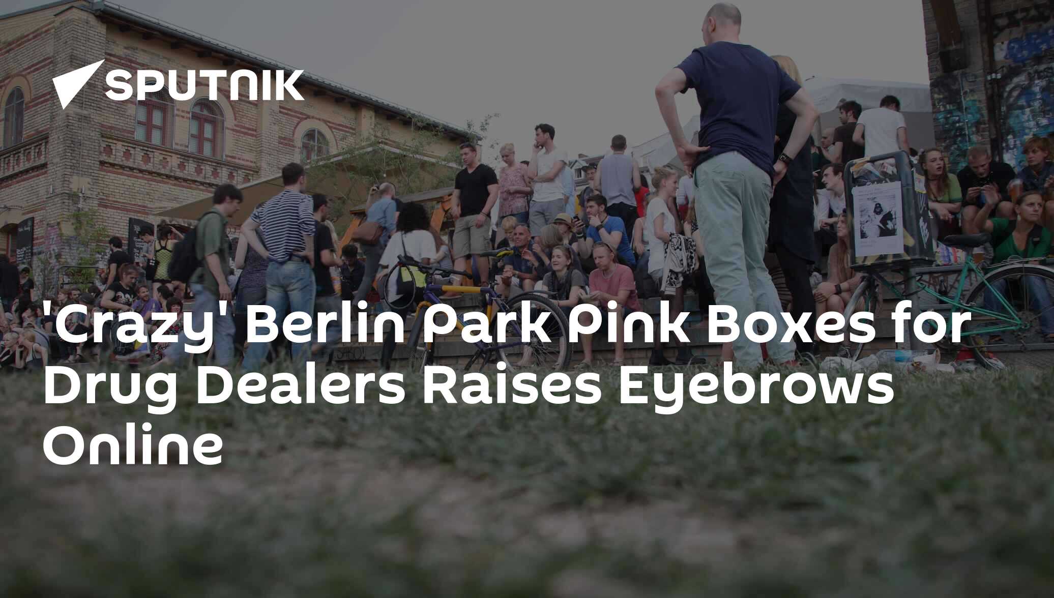'Crazy' Berlin Park Pink Boxes for Drug Dealers Raises Eyebrows Online ...