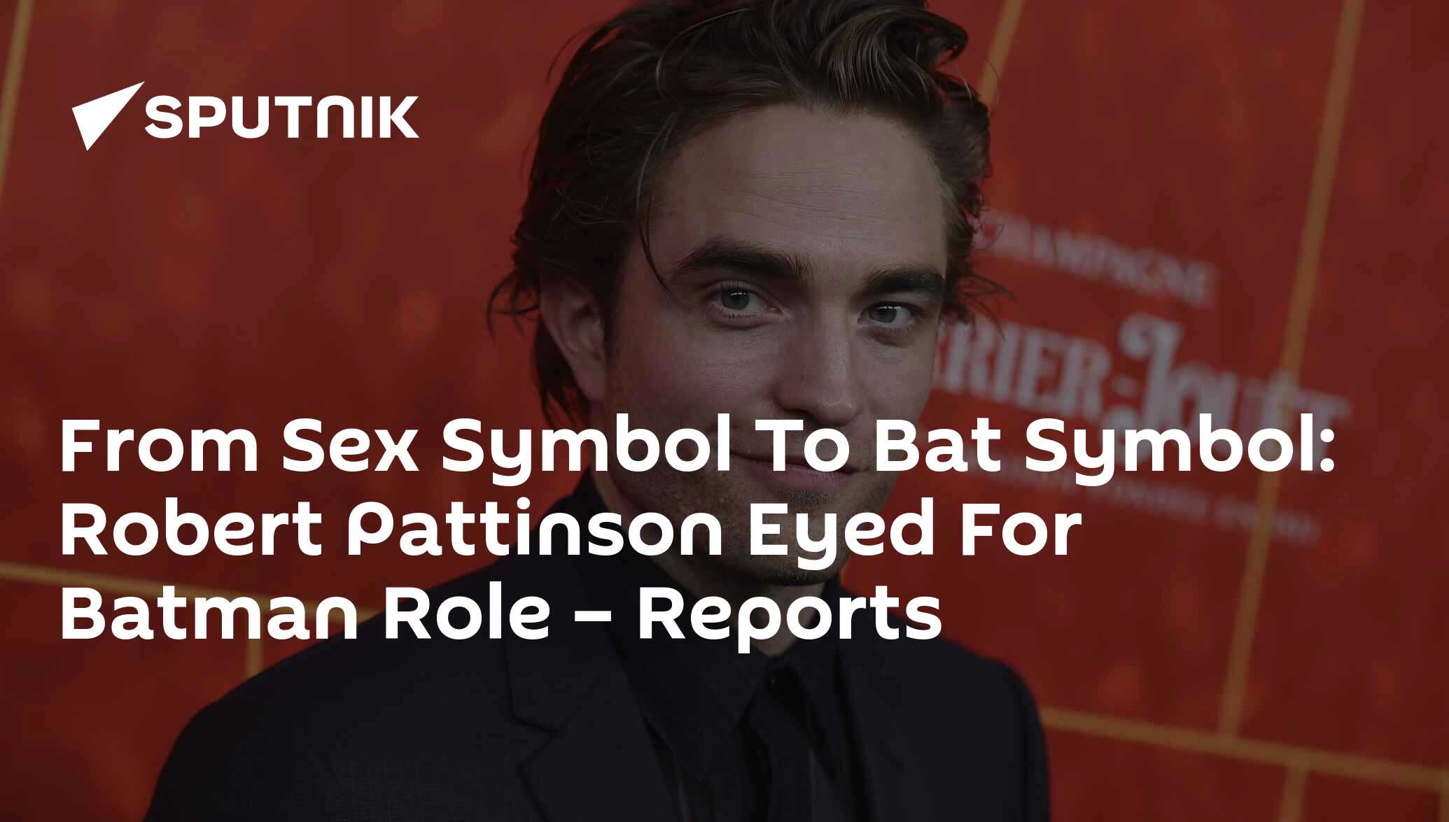 From Sex Symbol To Bat Symbol: Robert Pattinson Eyed For Batman Role ...