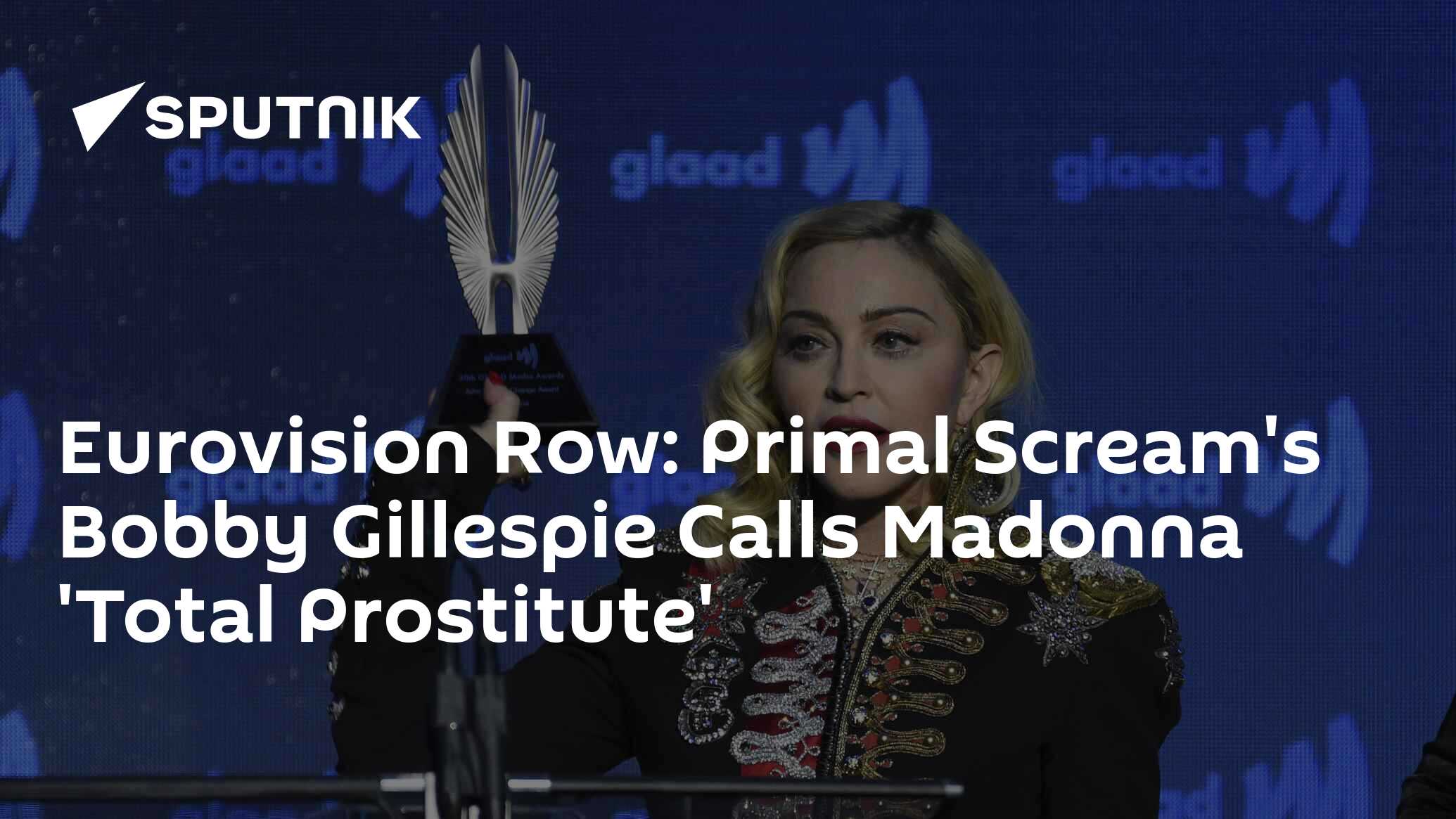 Eurovision Row: Primal Scream's Bobby Gillespie Calls Madonna 'Total ...