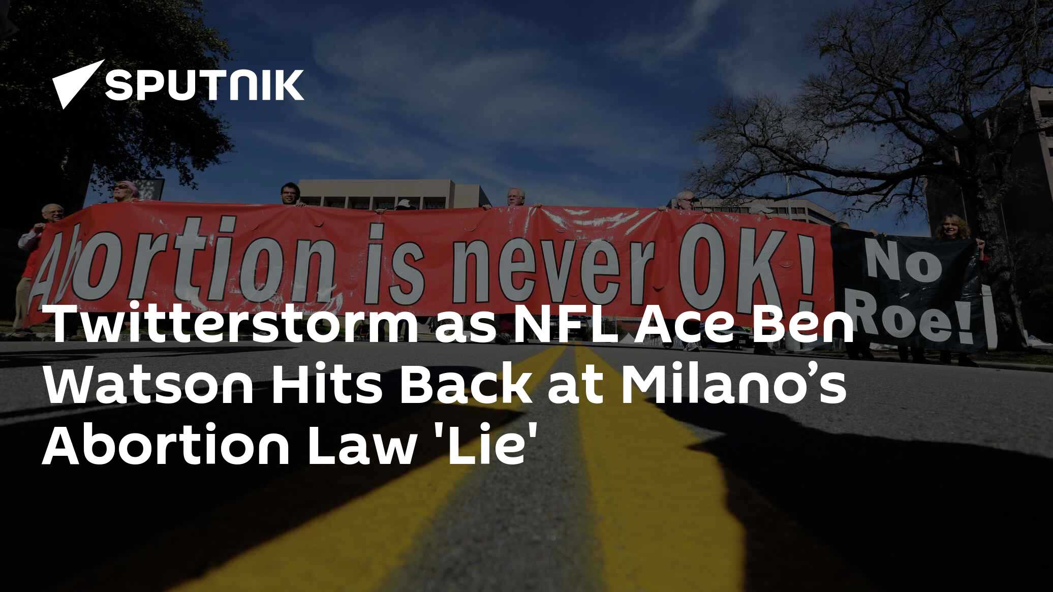 Twitterstorm as NFL Ace Ben Watson Hits Back at Milano’s Abortion Law ...