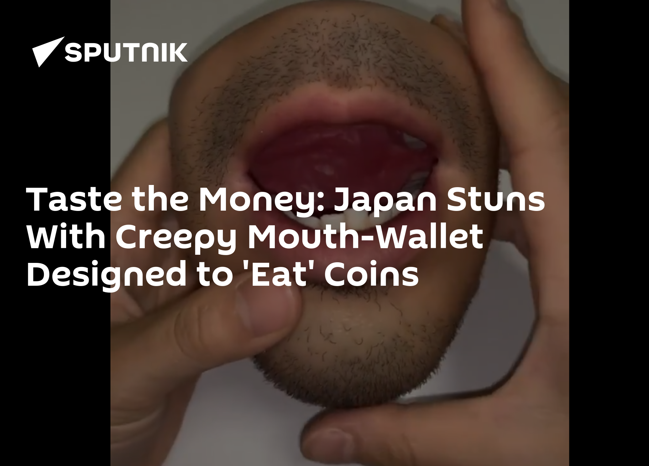 Taste the Money: Japan Stuns With Creepy Mouth-Wallet Designed to 'Eat ...