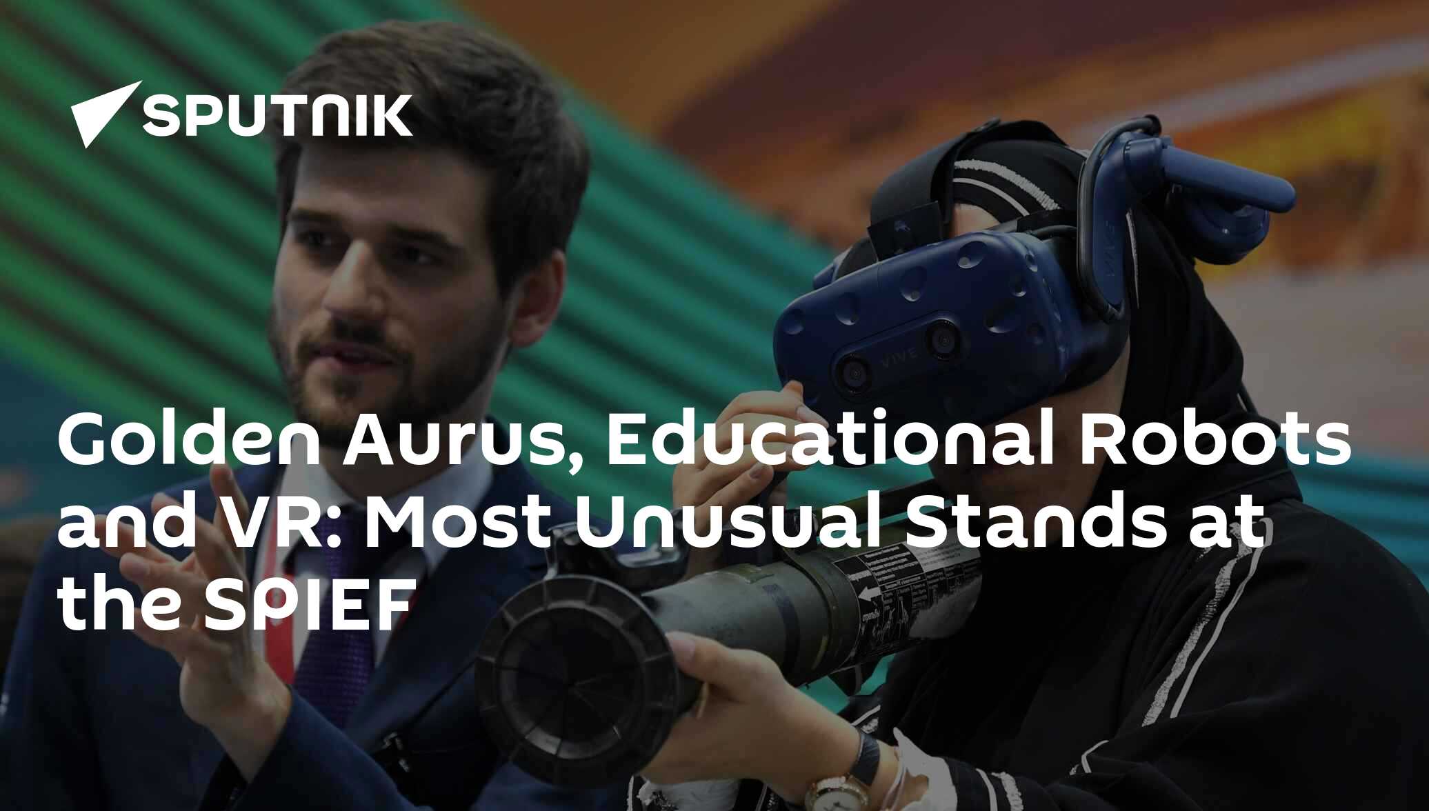 Golden Aurus, Educational Robots and VR: Most Unusual Stands at the ...