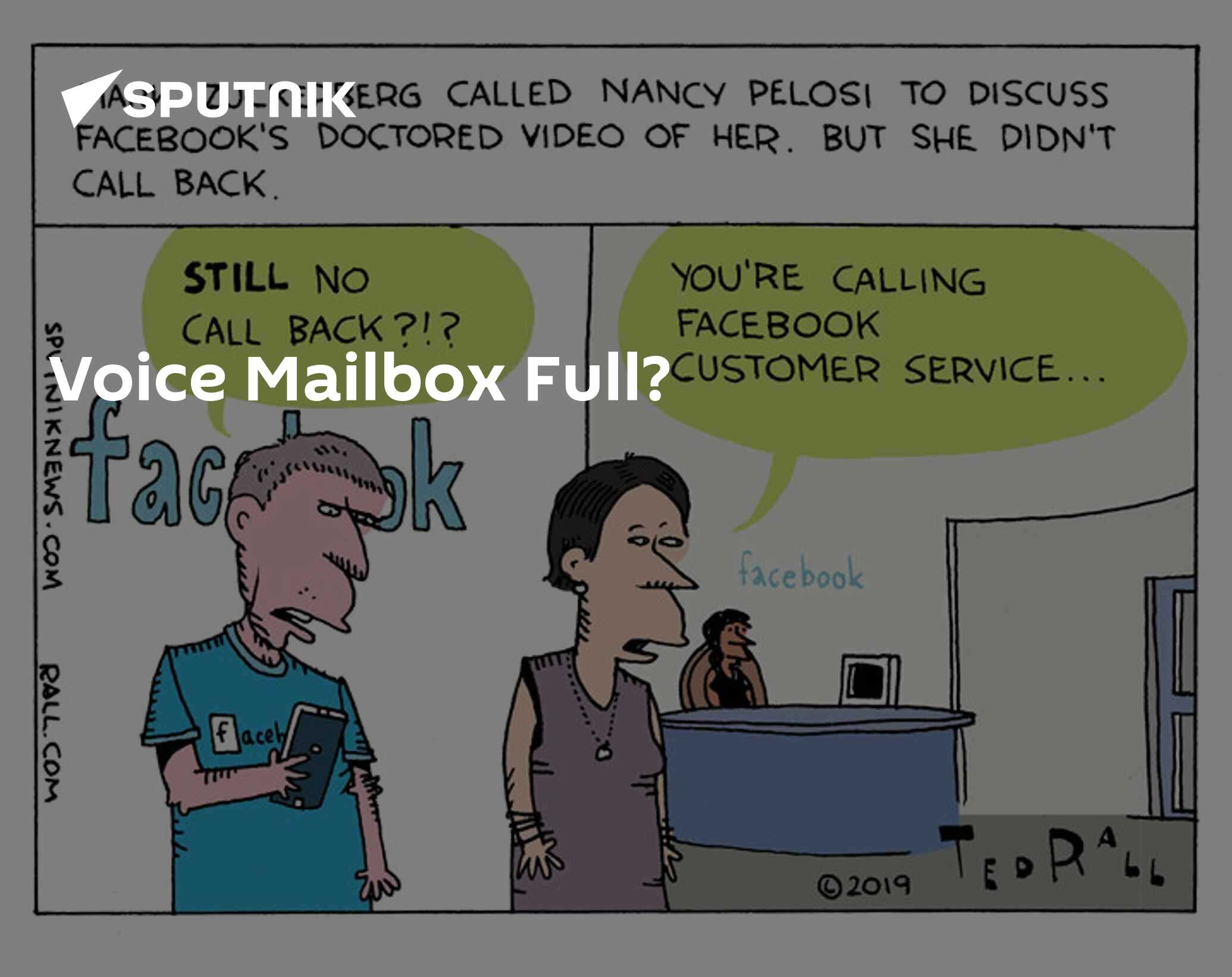 Voice Mailbox Full? - 11.06.2019, Sputnik International